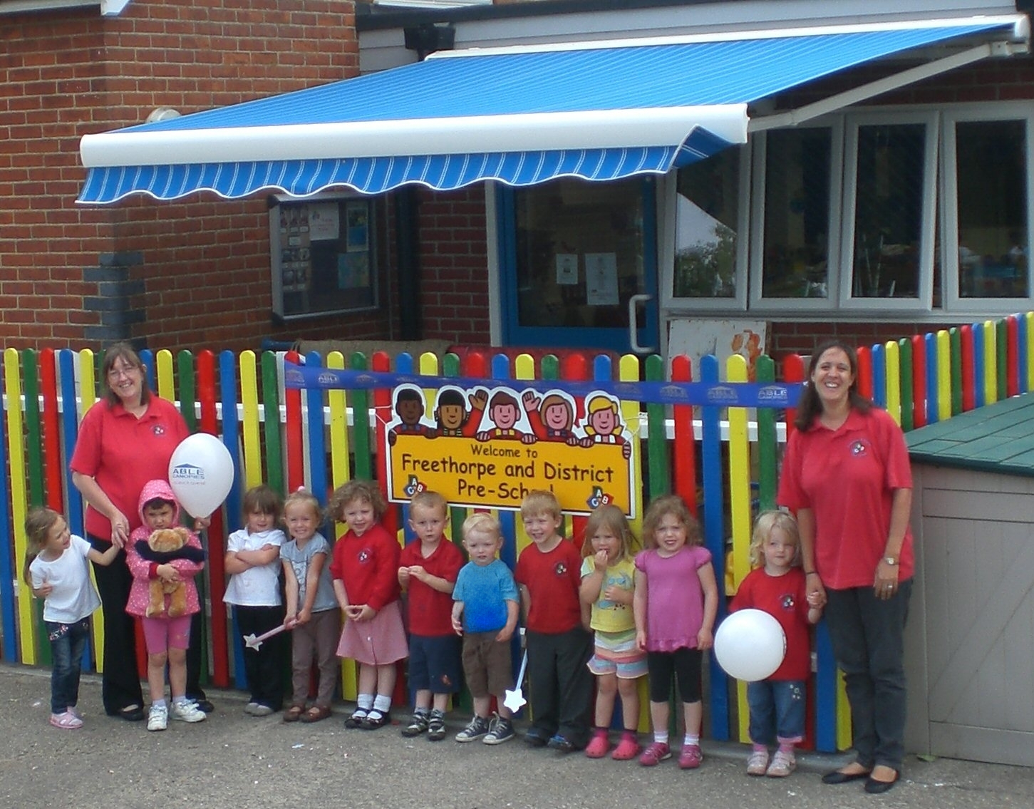 Learning to Keep Cool at Freethorpe & District Pre School - Able Canopies