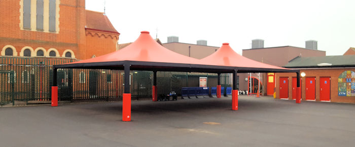 School Drop Off and Pick Up Canopies - Able Canopies