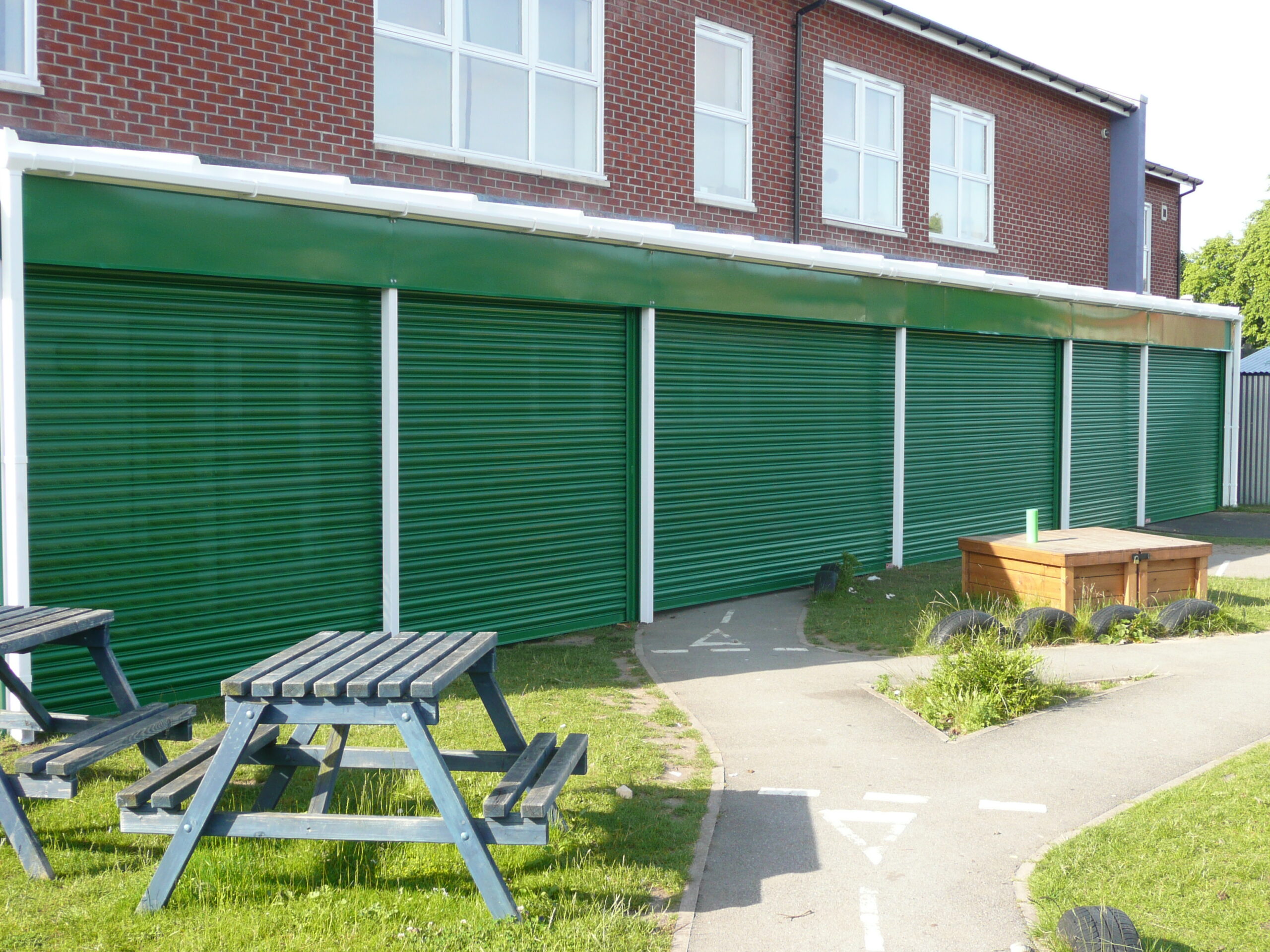 Aisha Childcare, Manchester - Wall Mounted Canopy - Able Canopies