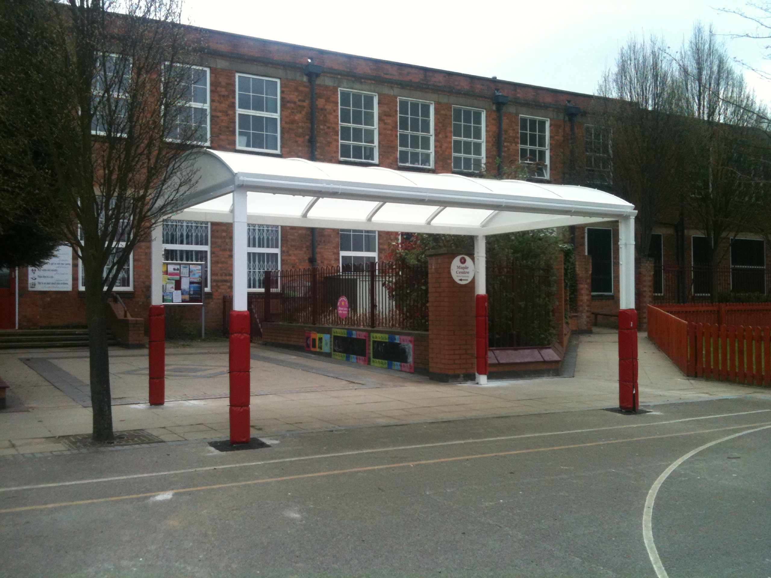 Bordesley Village Primary School, Free Standing Canopy - Able Canopies