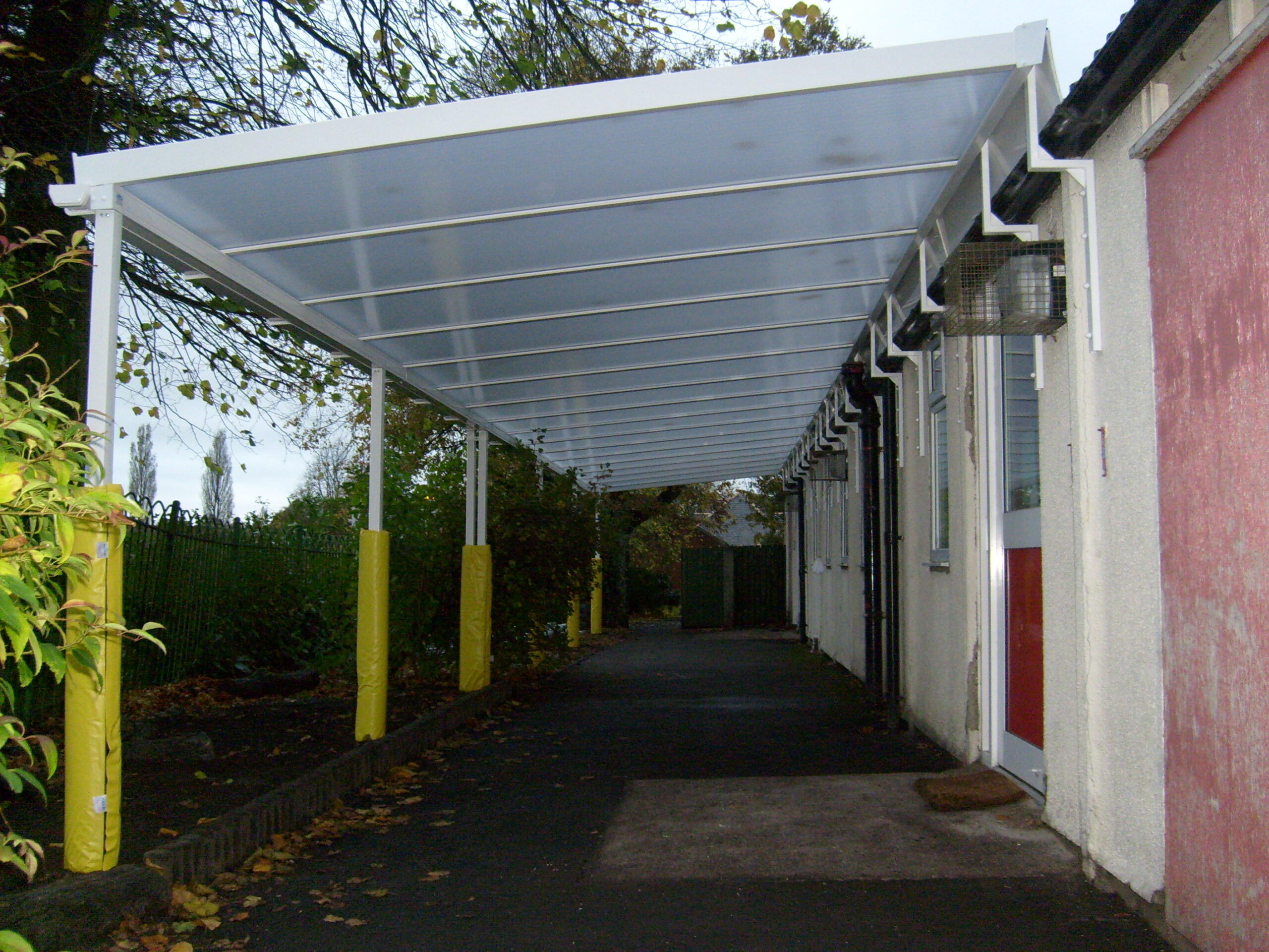 Duke Street Nursery School, Wall Mounted Canopy - Able Canopies