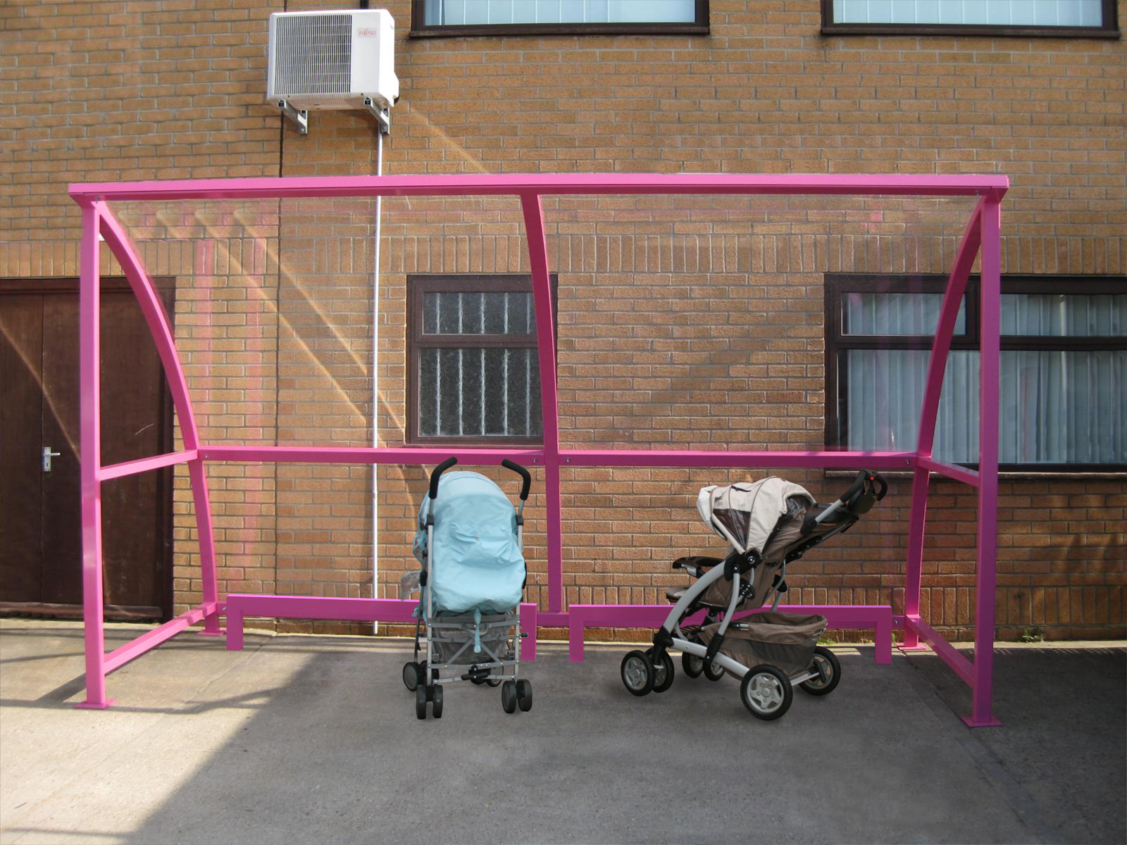 Easydale Buggy Shelter - Outdoor Pram Storage