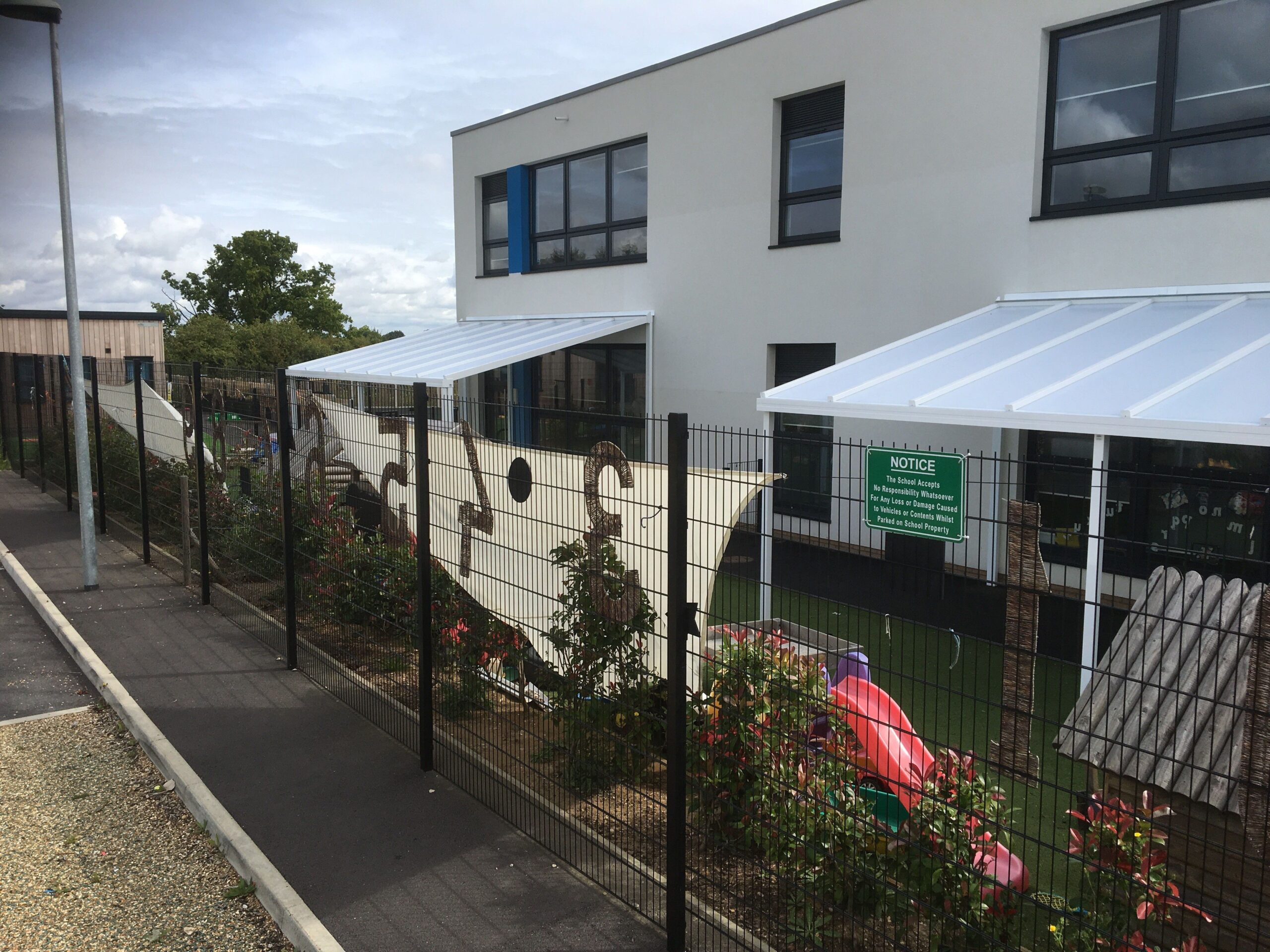 The Edith Borthwick School, Second Installation - Able Canopies Ltd