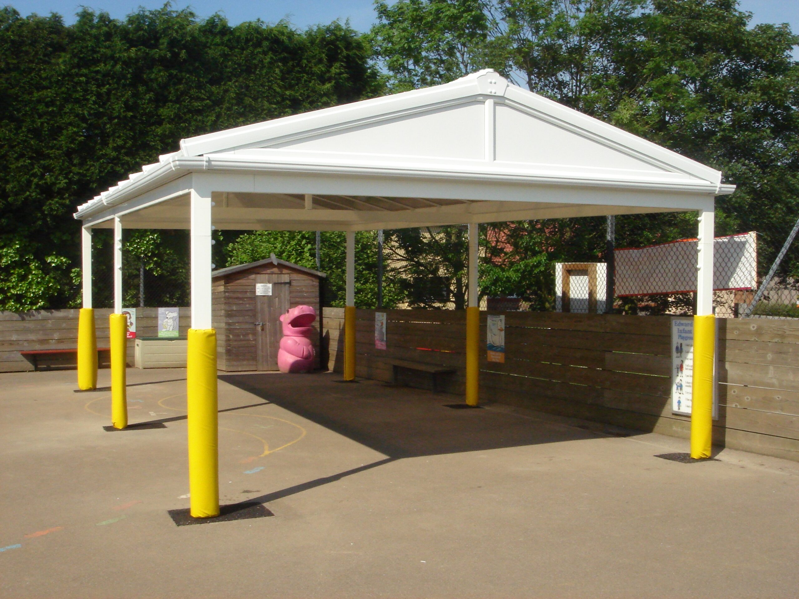 Edward Francis Infant School, Free Standing canopy - Able Canopies