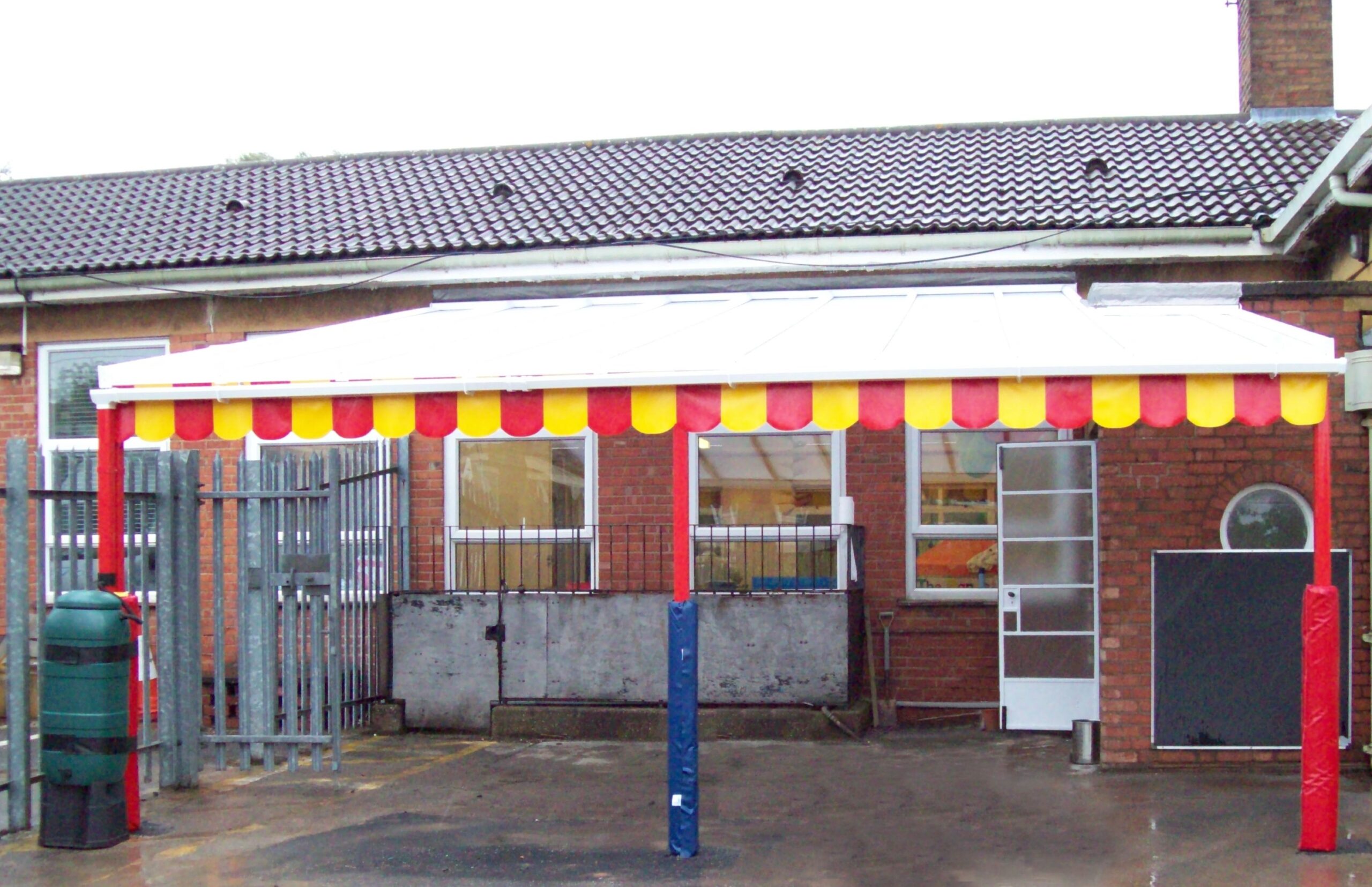 Hill Farm Nursery, Coventry - Wall Mounted Canopy - Able Canopies