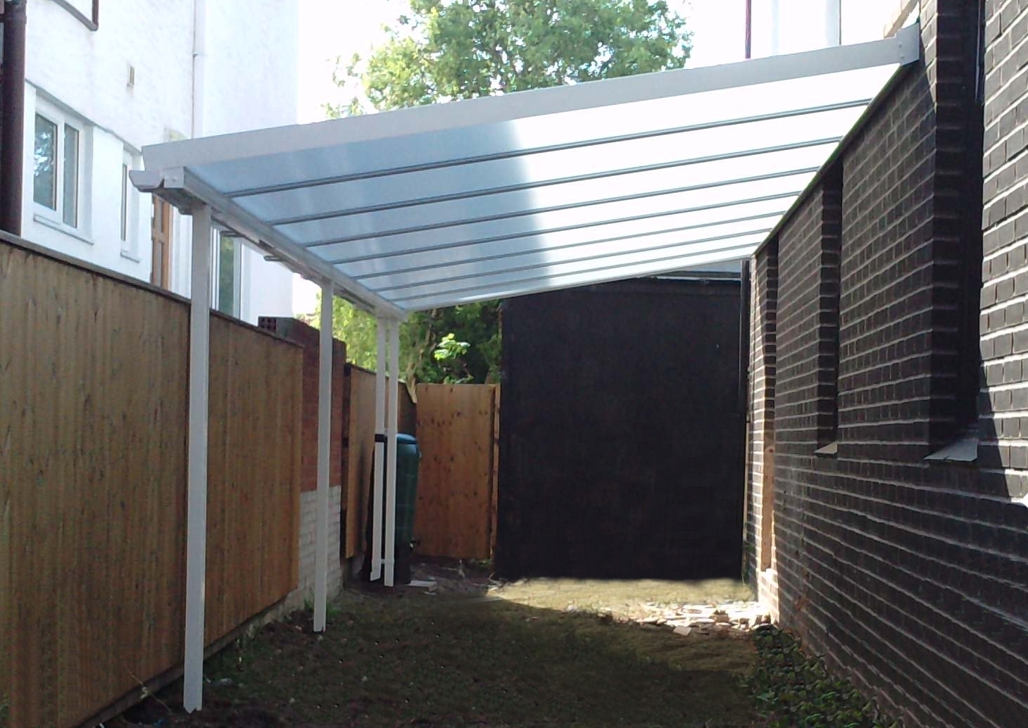 Queensway Pre-School, Poulton-le-Fyde - Wall Mounted Canopy - Able Canopies