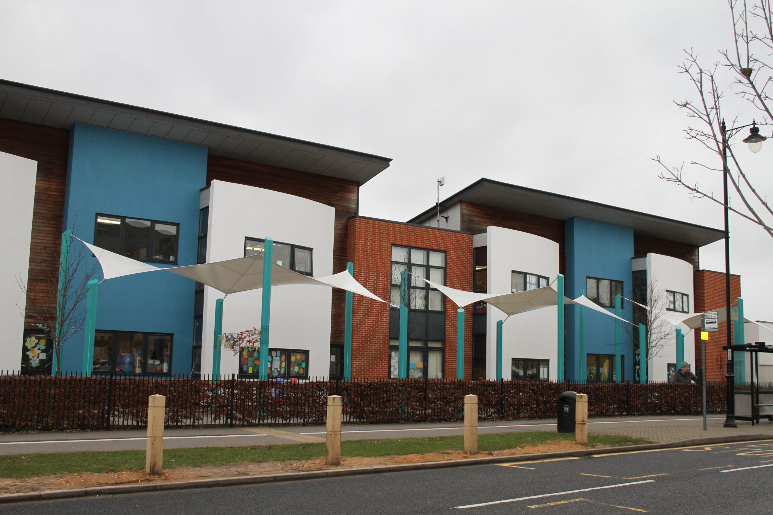 Ravenswood Primary School, Ipswich - Shade Sails - Able Canopies