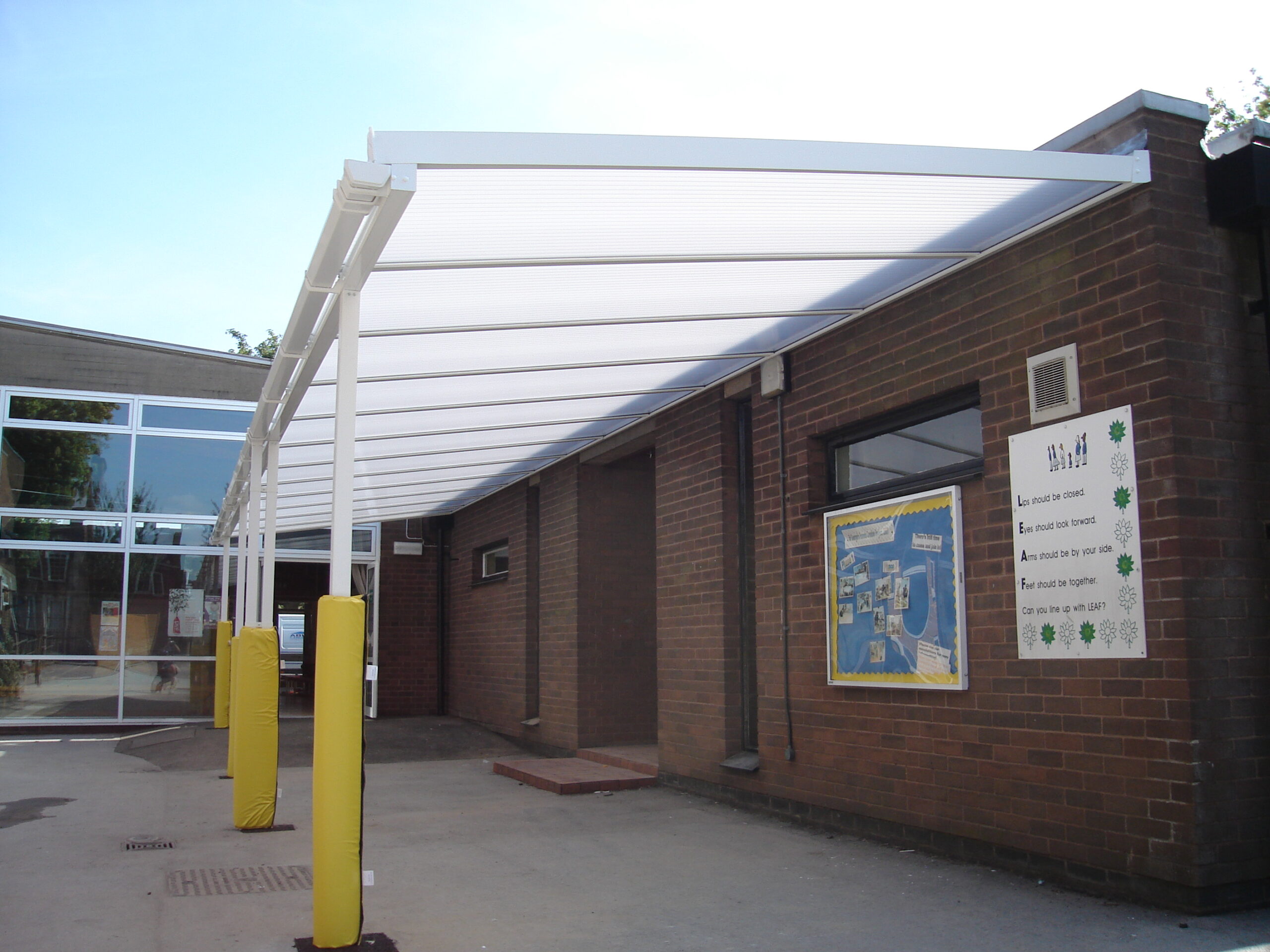 St George's C of E Primary School, Birmingham - Wall Mounted Canopy ...