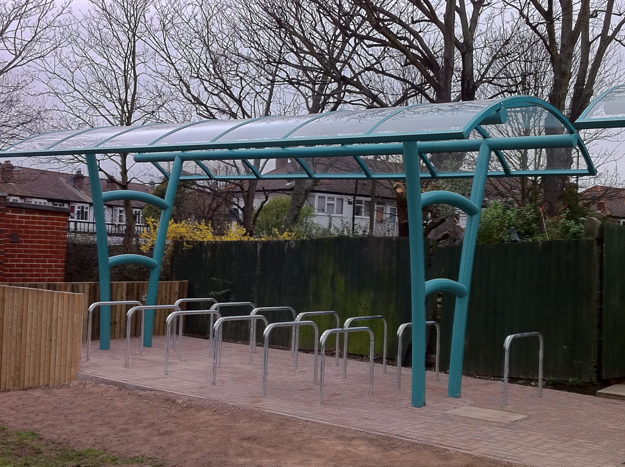 St Saviours Primary School, London - Cycle Shelter