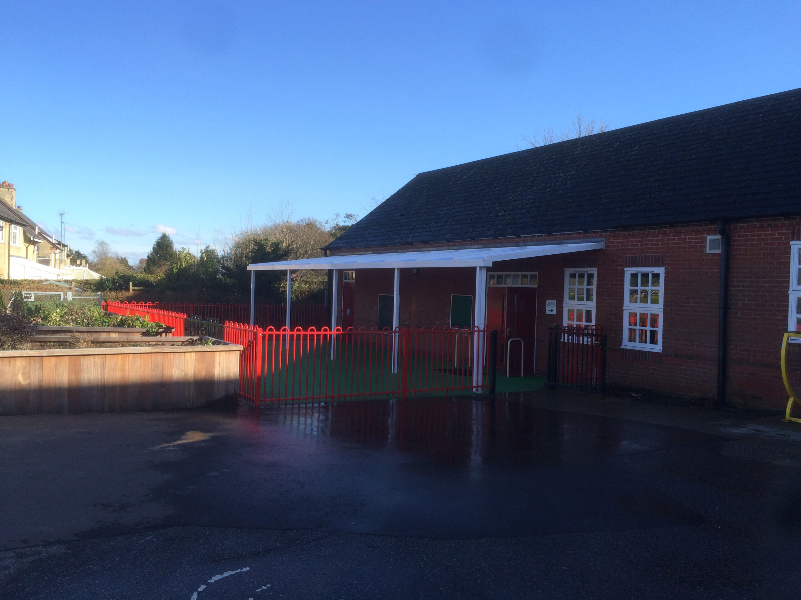 Swaffham VC Infant School Second Installation, Wall Mounted Canopy ...