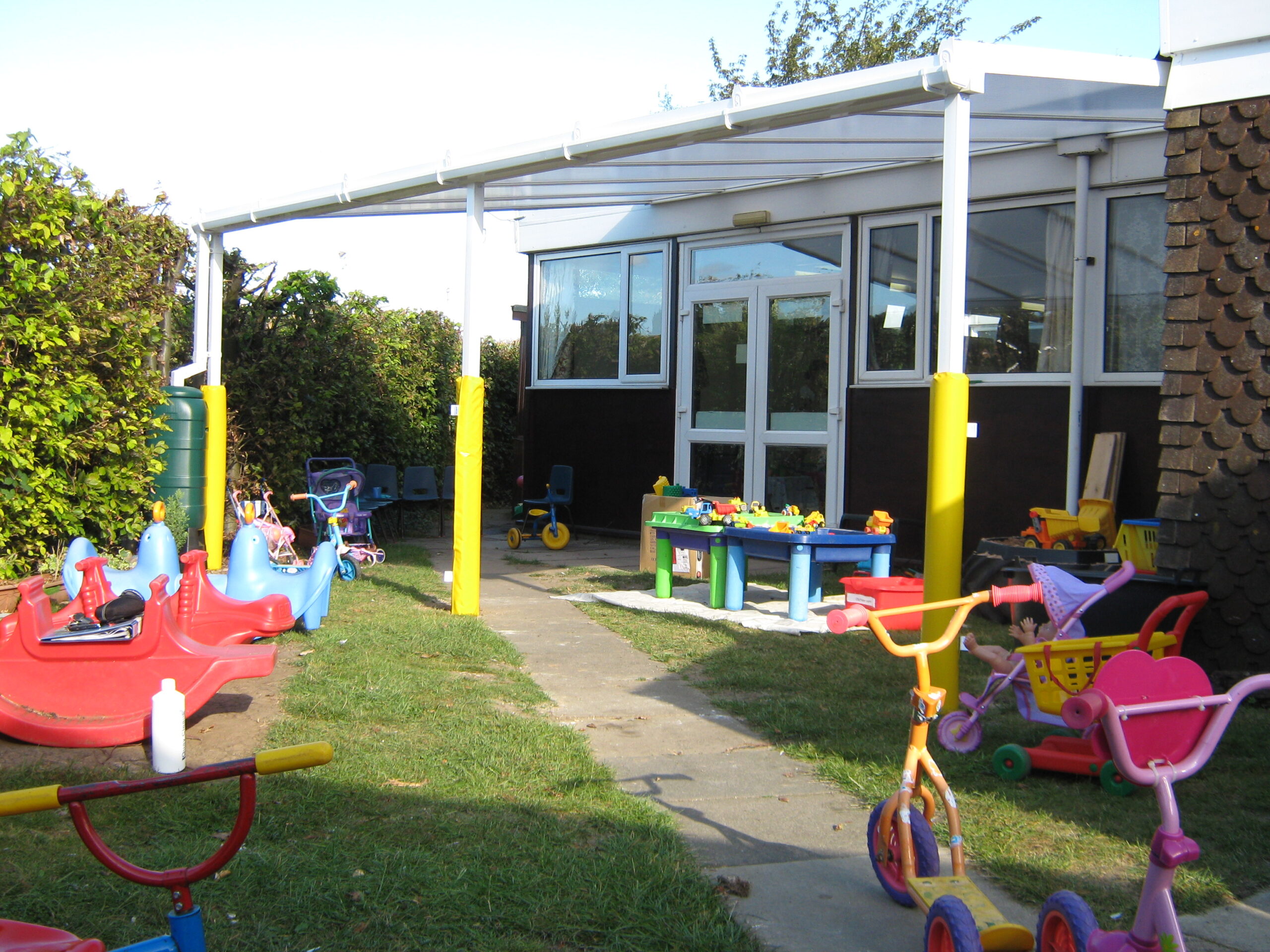 Teddy Bears Playgroup, Chalfont St Peter - Wall Mounted Canopy - Able ...