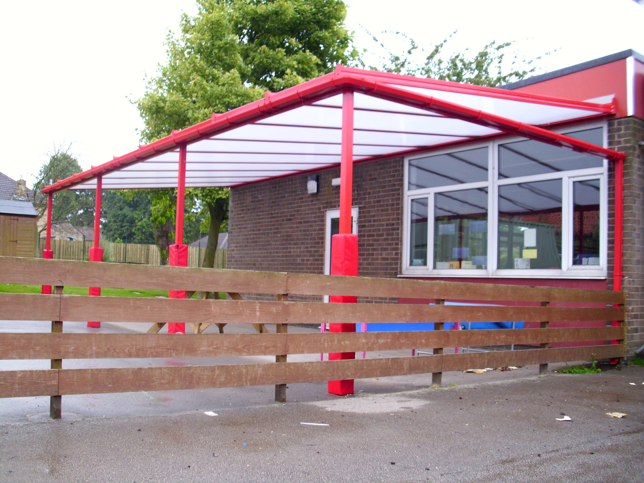 Wickersley St Albans CE Primary School, Rotherham - Wall Mounted Canopy ...