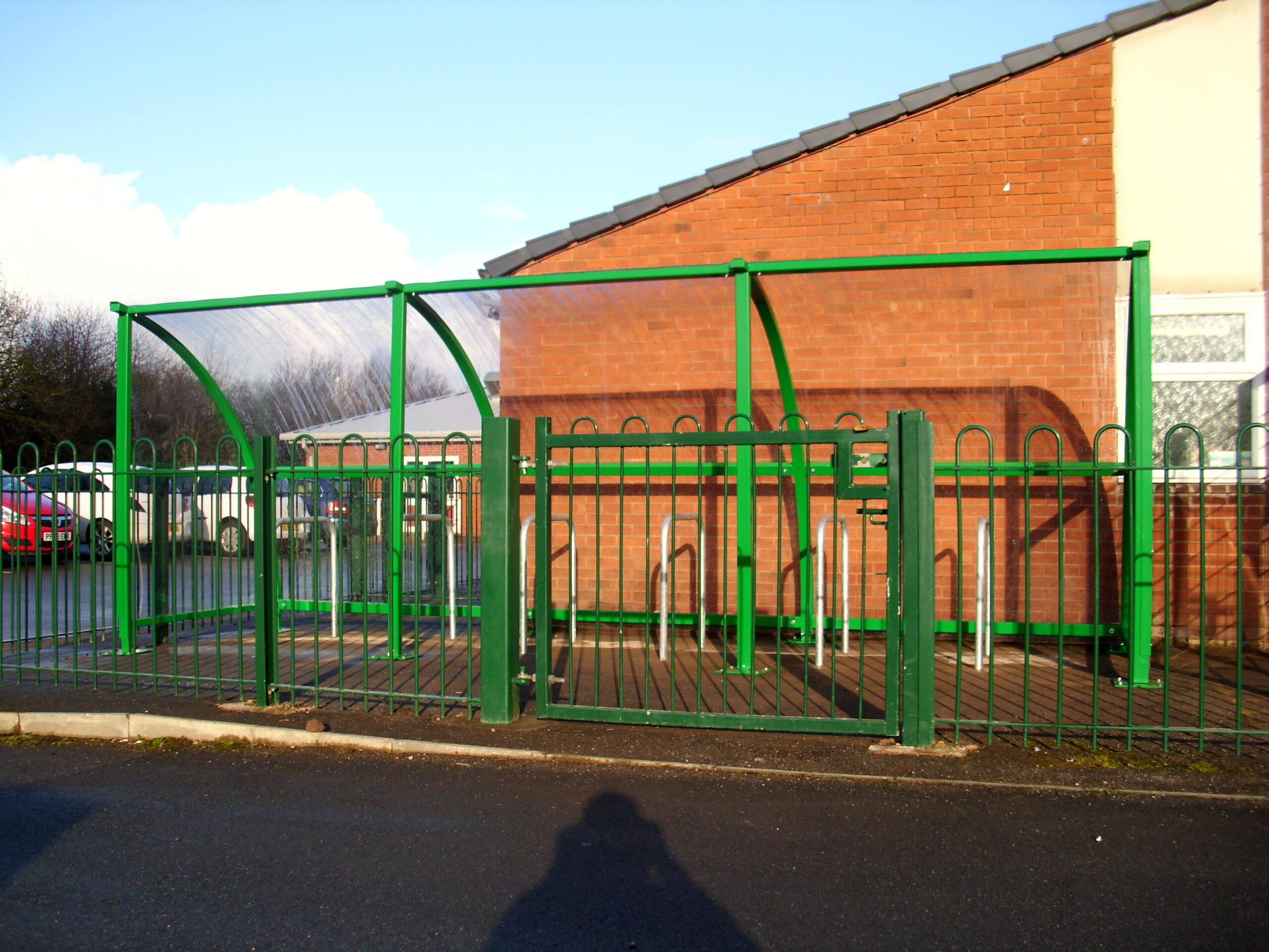 Woodslee Primary School, Wirral - Wall Mounted Canopy - Able Canopies