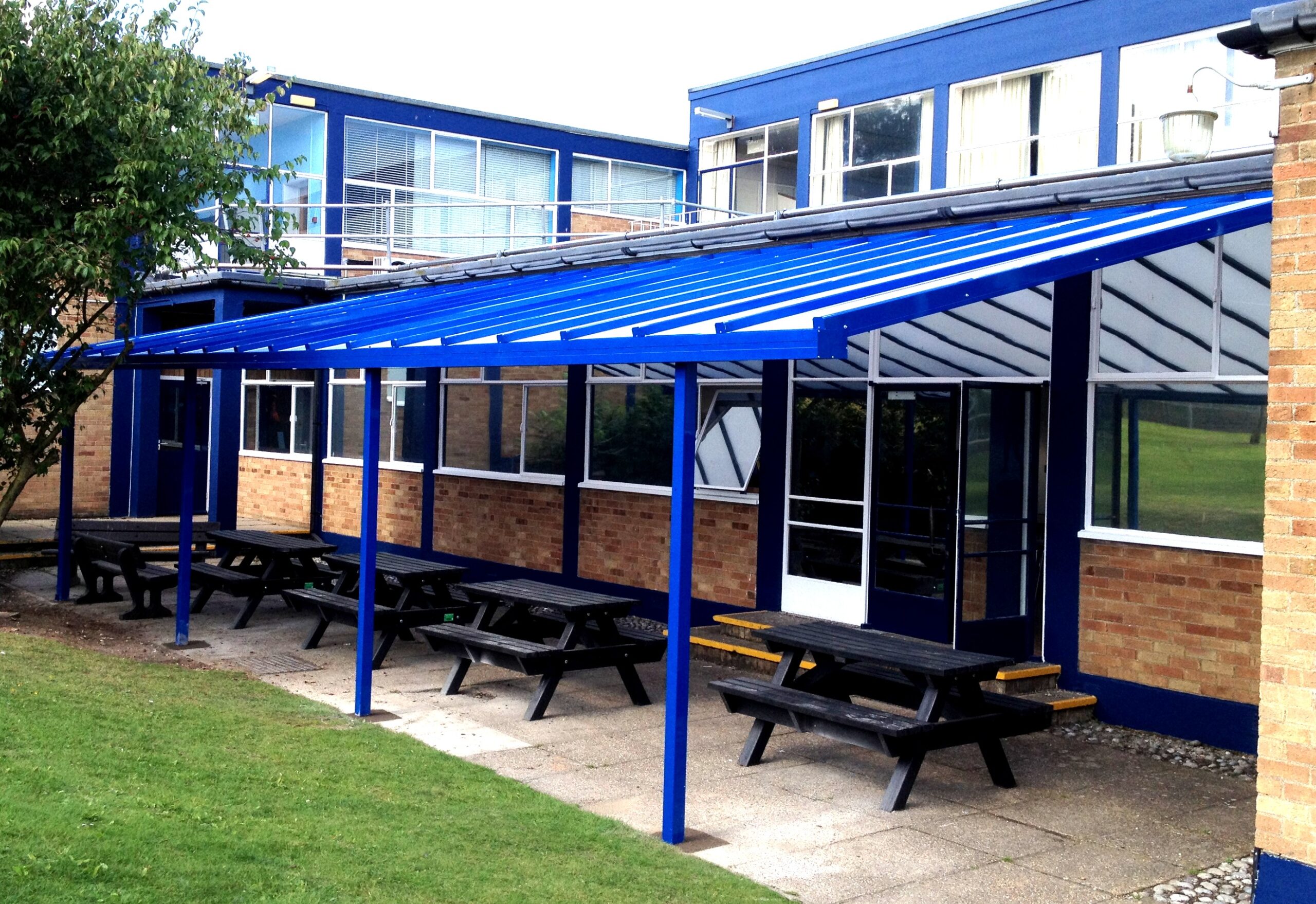 Alderman Peel High School, Wells-next-the-Sea - Wall Mounted Canopy ...