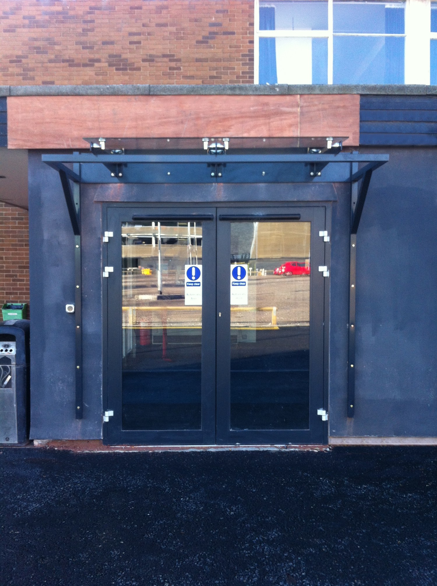 Blackburn College, Bespoke Entrance Canopy - Able Canopies