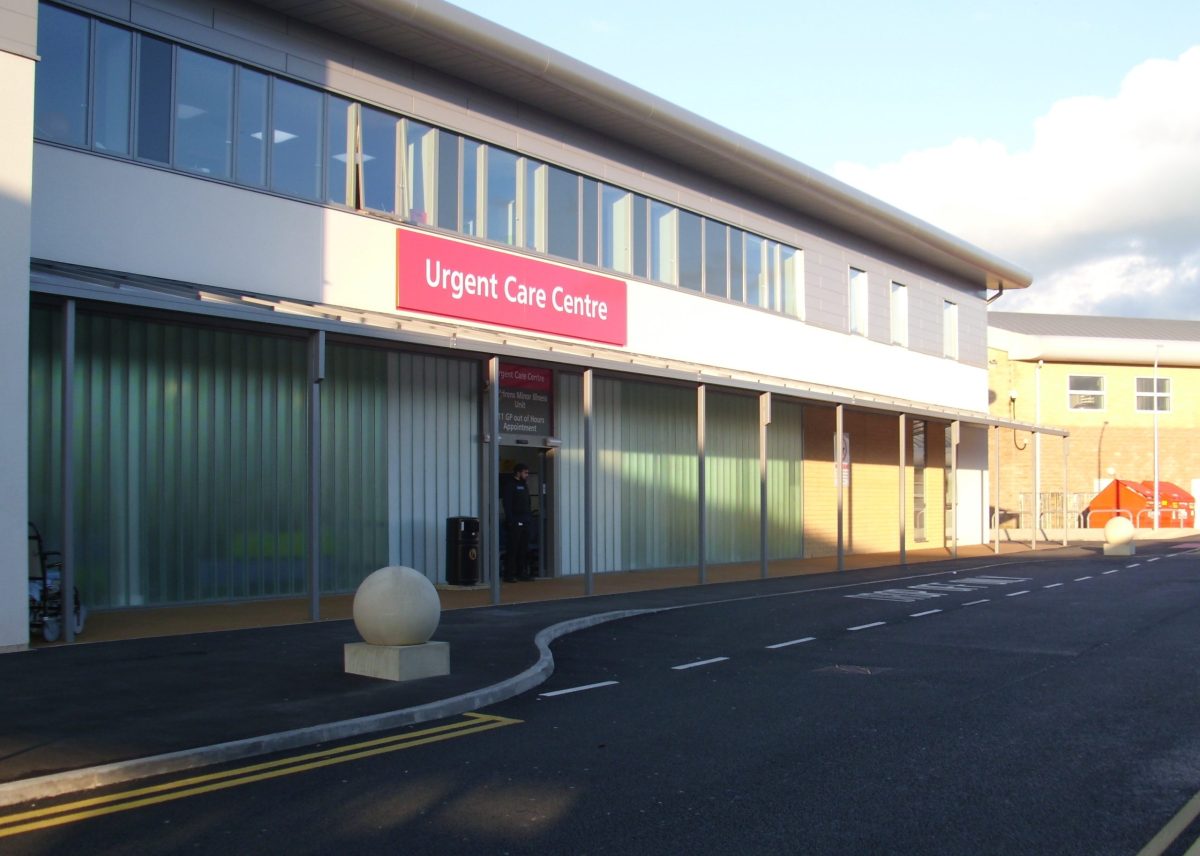 Burnley General Hospital Case Study | Canopies | UK Canopy Experts