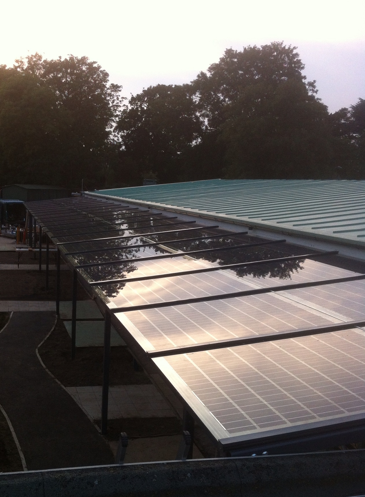 Capel Manor Primary School, Enfield - Bespoke Solar Canopy - Able Canopies