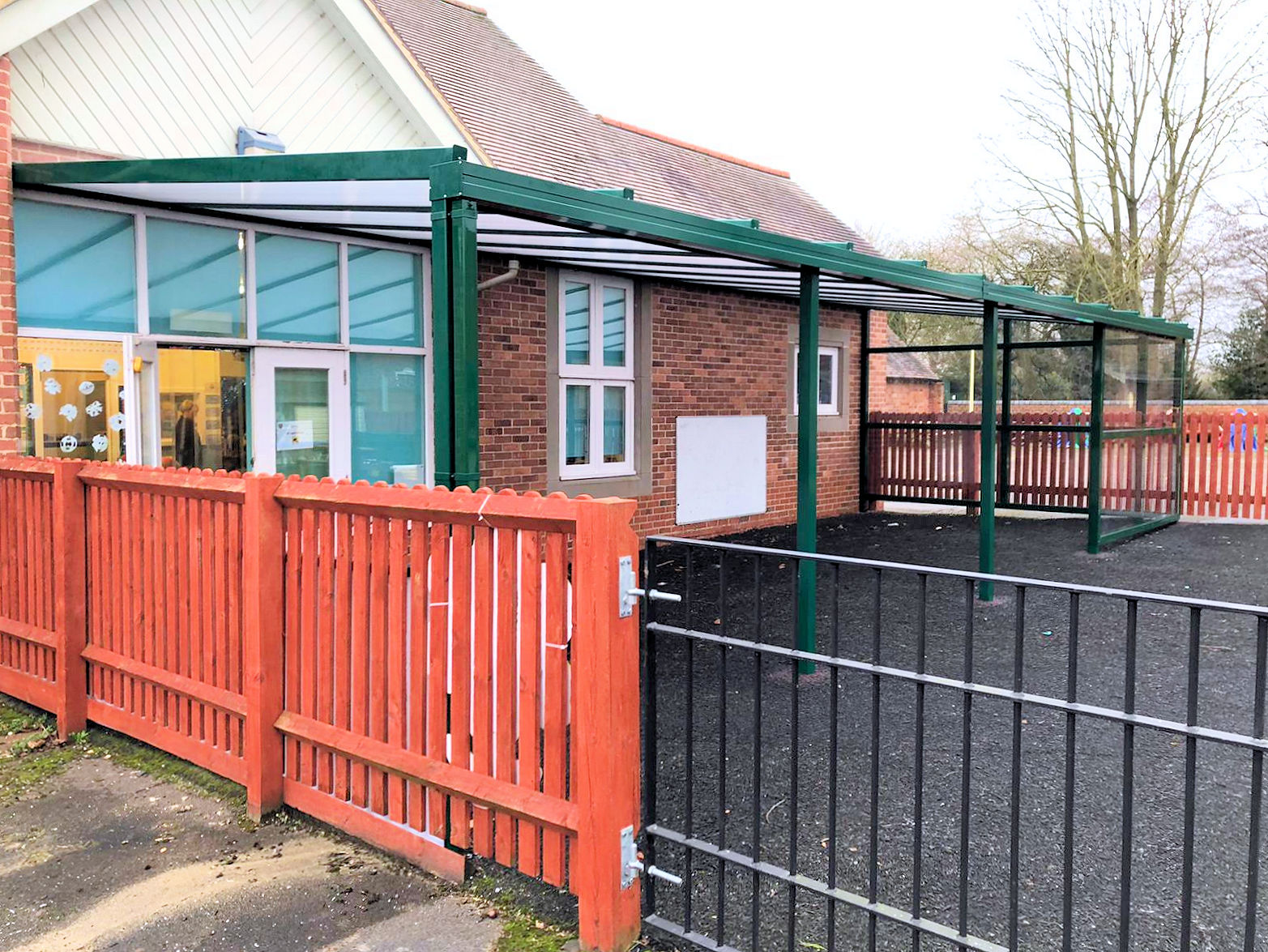Church Eaton Endowed Primary School, Wall Mounted Canopy - Able ...