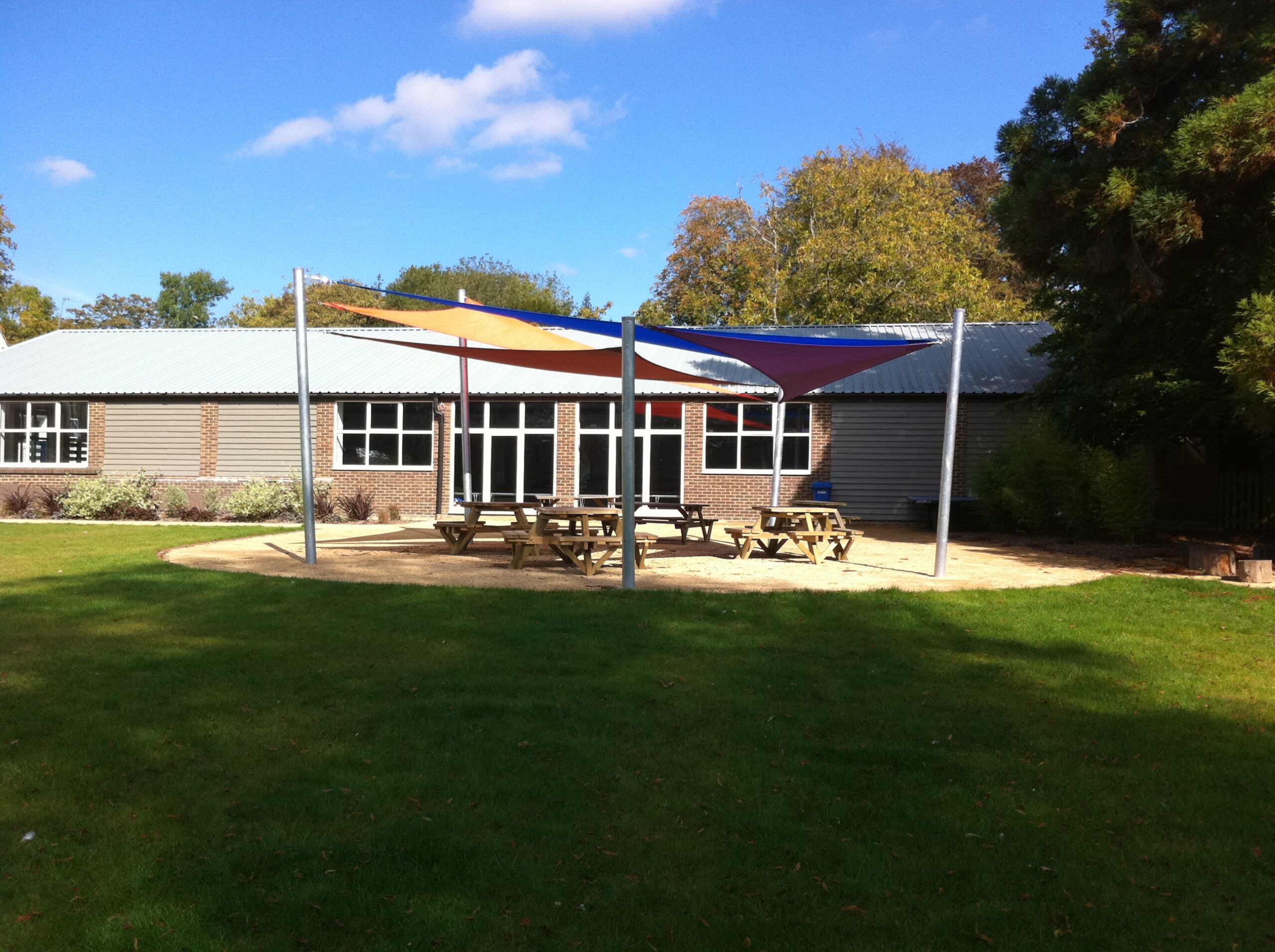Claremont Senior School - Shade Sails - Robertsbridge