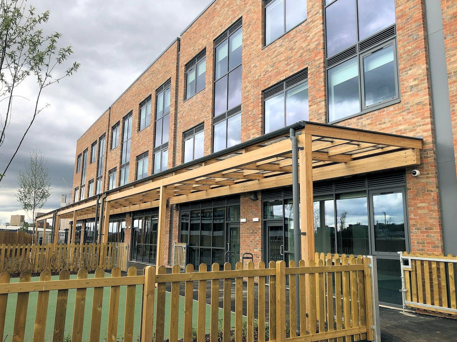 Dixons Trinity Chapeltown | Timber Canopy | School Canopy - Able ...