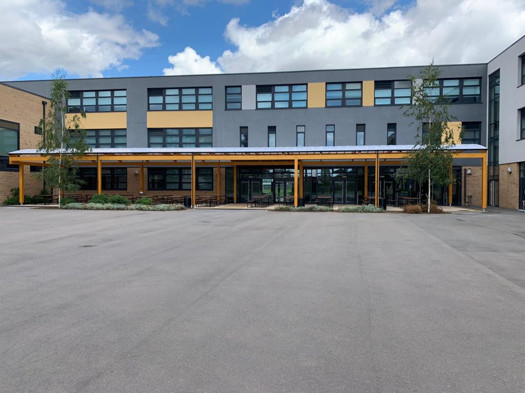 Eastbrook Primary School | Free Standing Timber Canopy | School Canopy ...