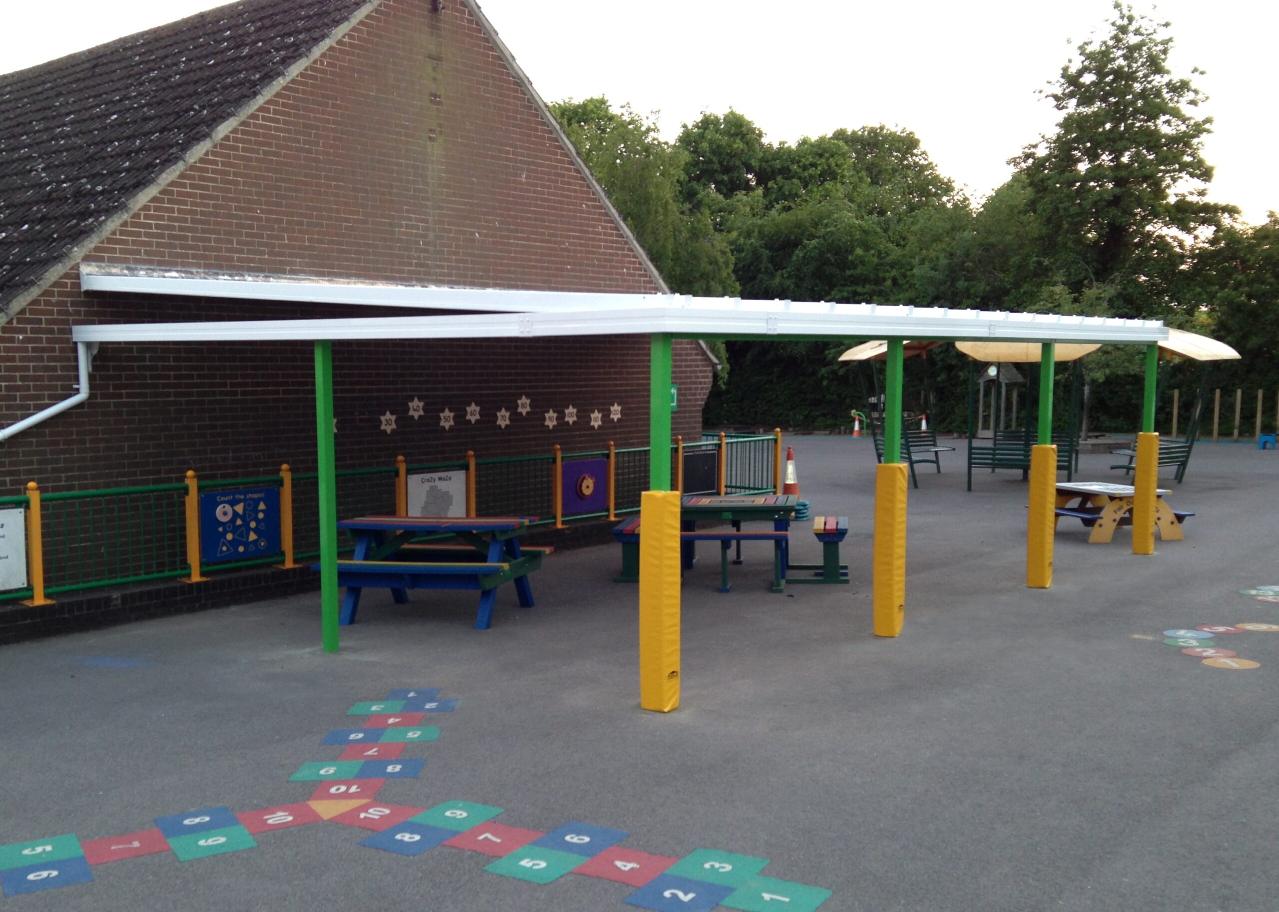 Fair Oak Infant School - Second Installation - Able Canopies
