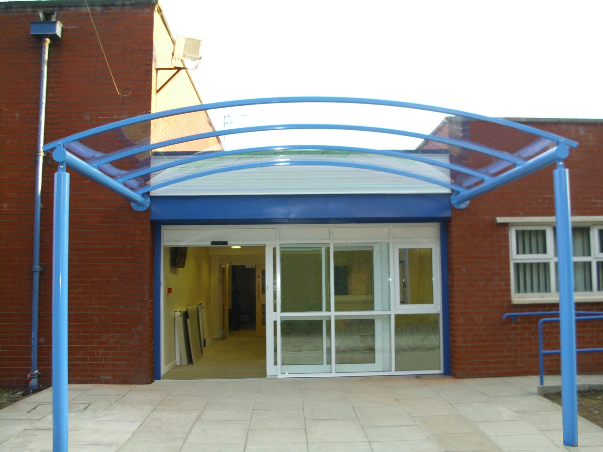 Fairfield Community Primary School, Entrance Canopy - Able Canopies