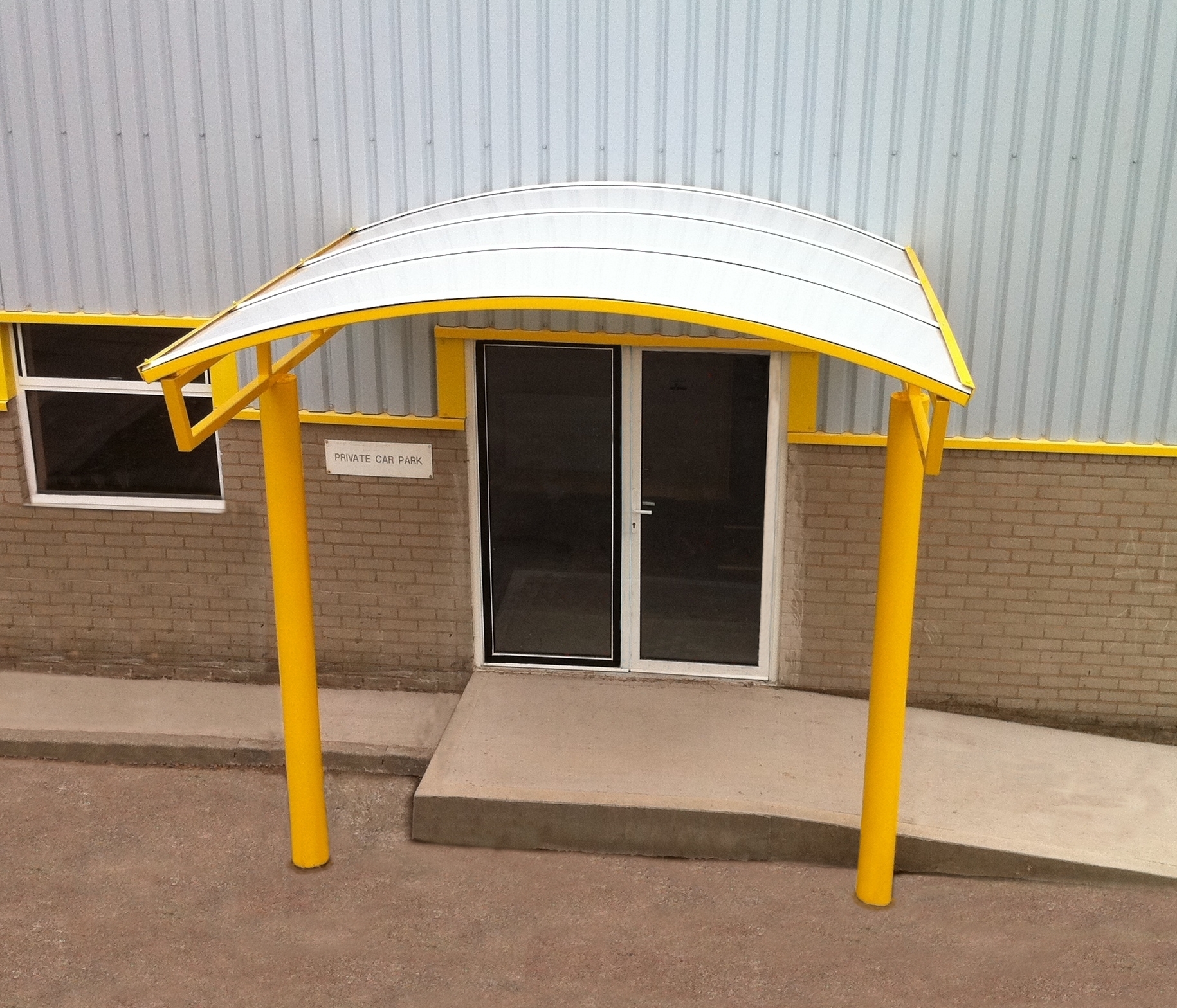 Fairport Properties - Entrance Canopy - Able Canopies