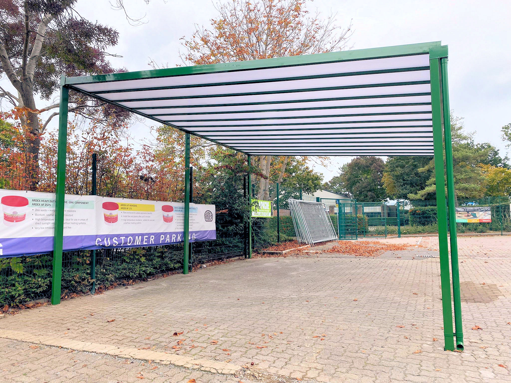 Garrard Waters | Free Standing Canopy - Able Canopies Ltd.