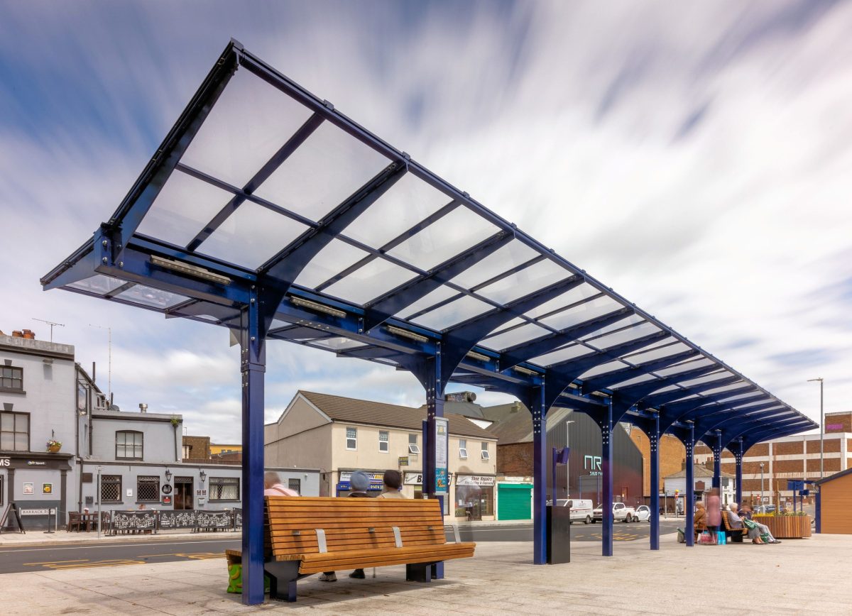 Gravesend New Bus Hub Proves to be Popular - Able Canopies
