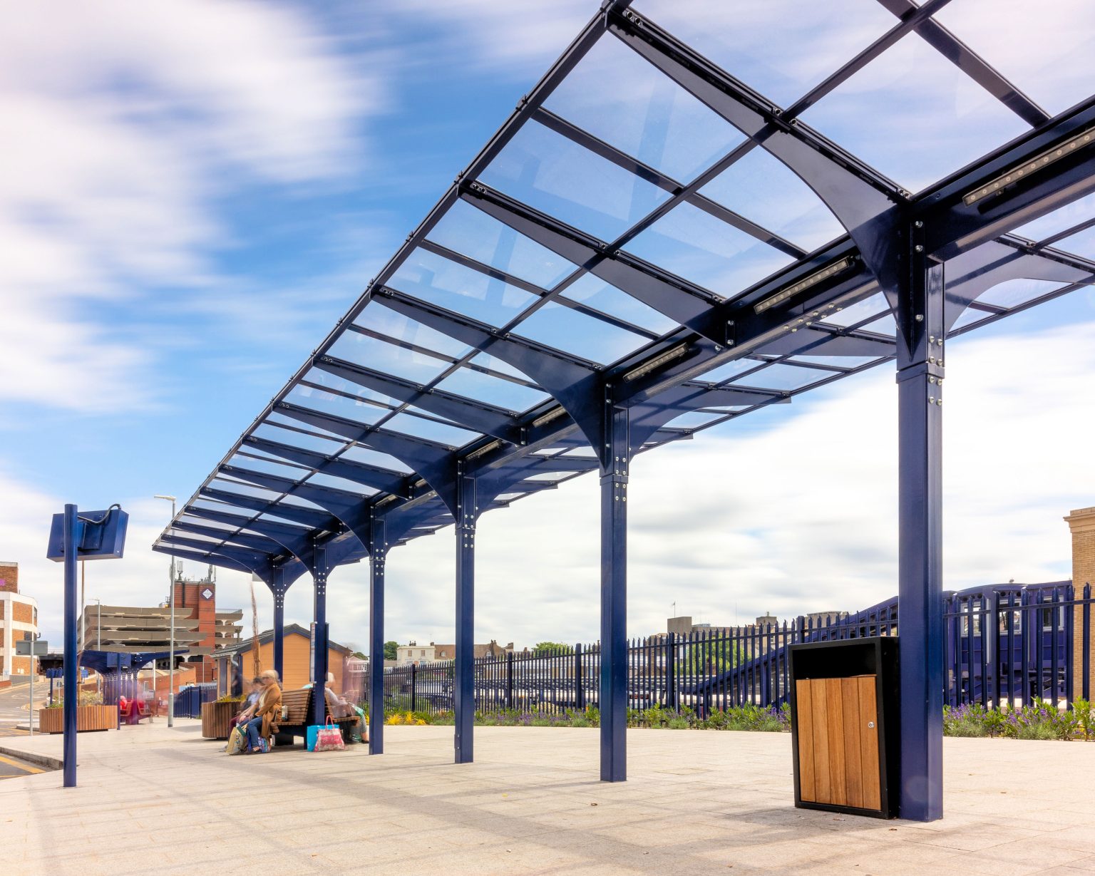 Gravesend New Bus Hub Proves to be Popular - Able Canopies