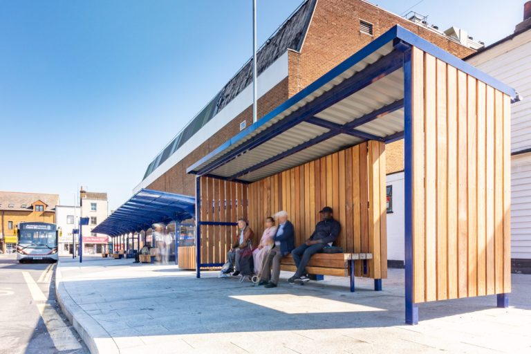Gravesend New Bus Hub Proves to be Popular - Able Canopies