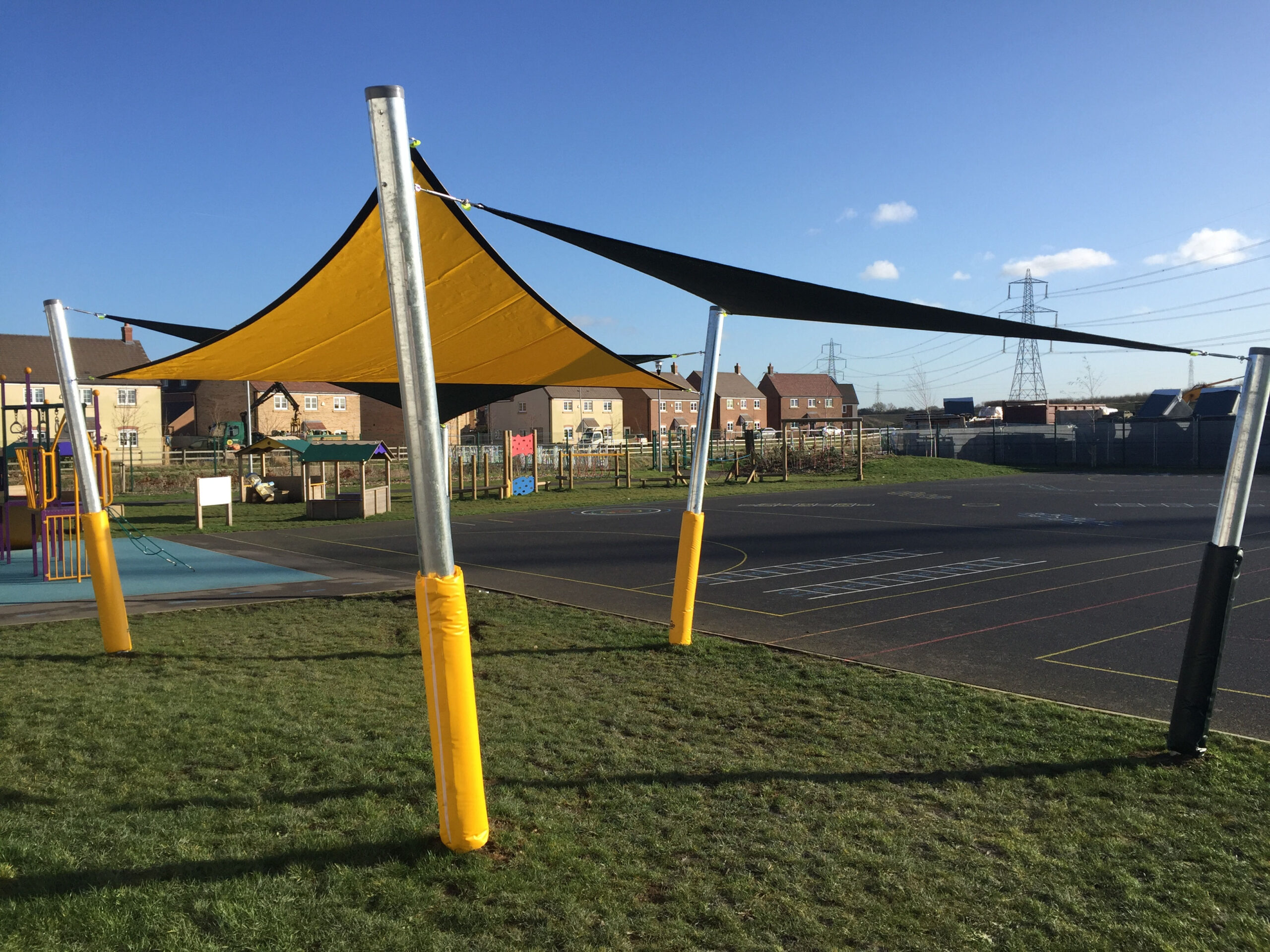 Greenleas Lower School, Shade Sail - Able Canopies