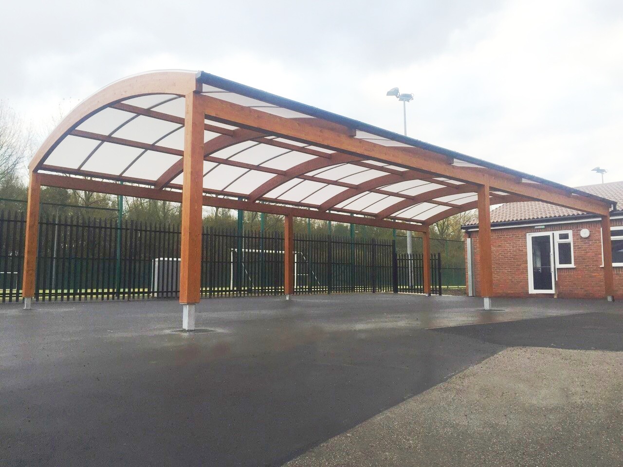 Hawkley Hall High School, Lancashire - Able Canopies Ltd