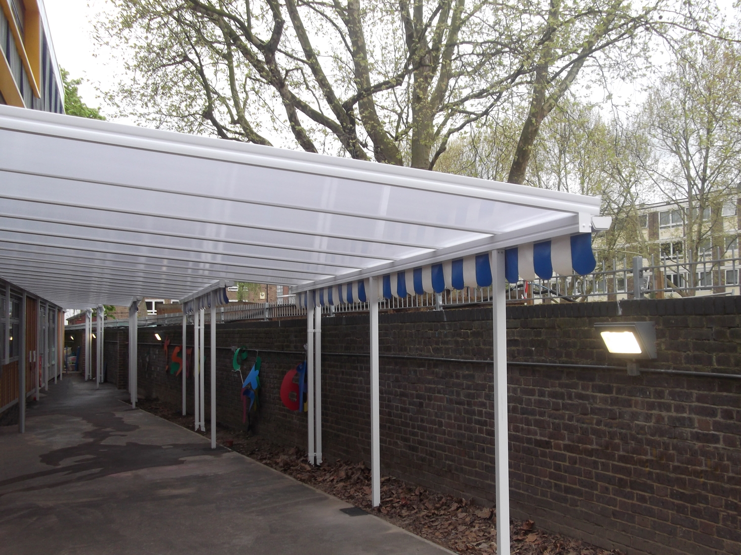 King Solomon Academy, Westminster, London - Wall Mounted Canopy - Able ...