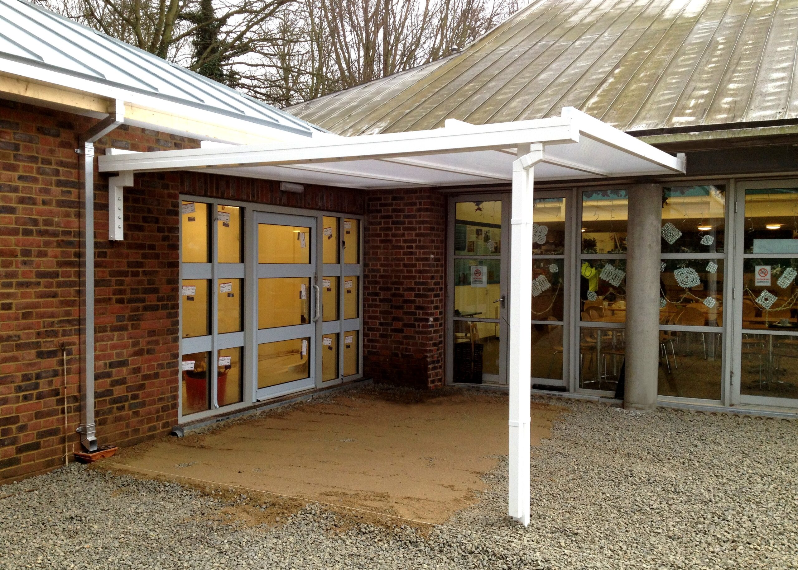 Lullingstone Country Park, Eynsford - Wall Mounted Entrance Canopy ...