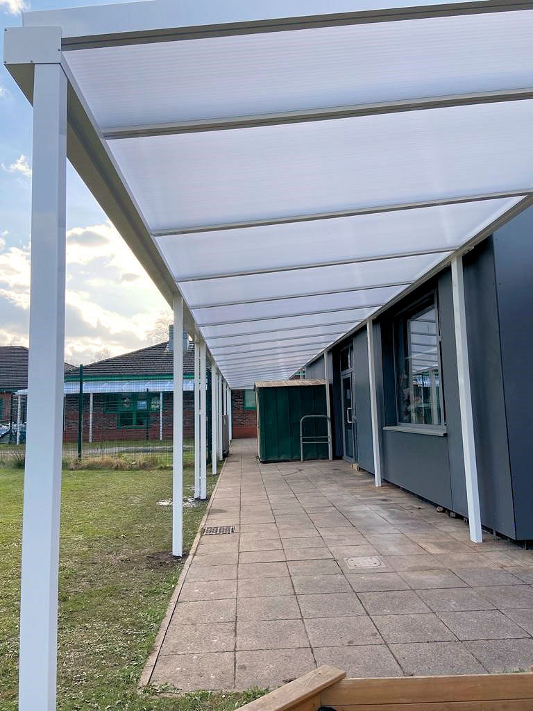 Mauldeth Road Primary School | Walkway Canopy | School Canopy - Able ...