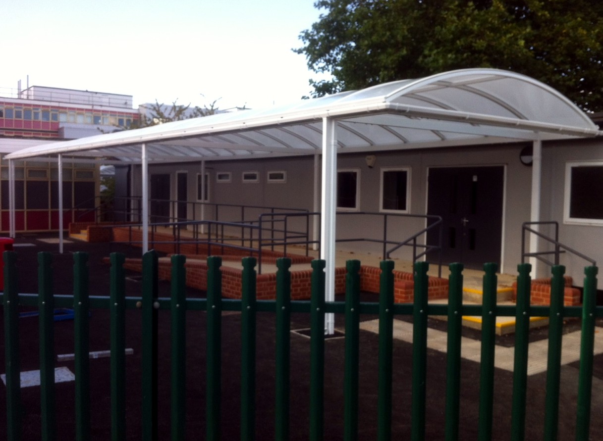Mayflower High School, Billericay - Free Standing Canopy - Able Canopies