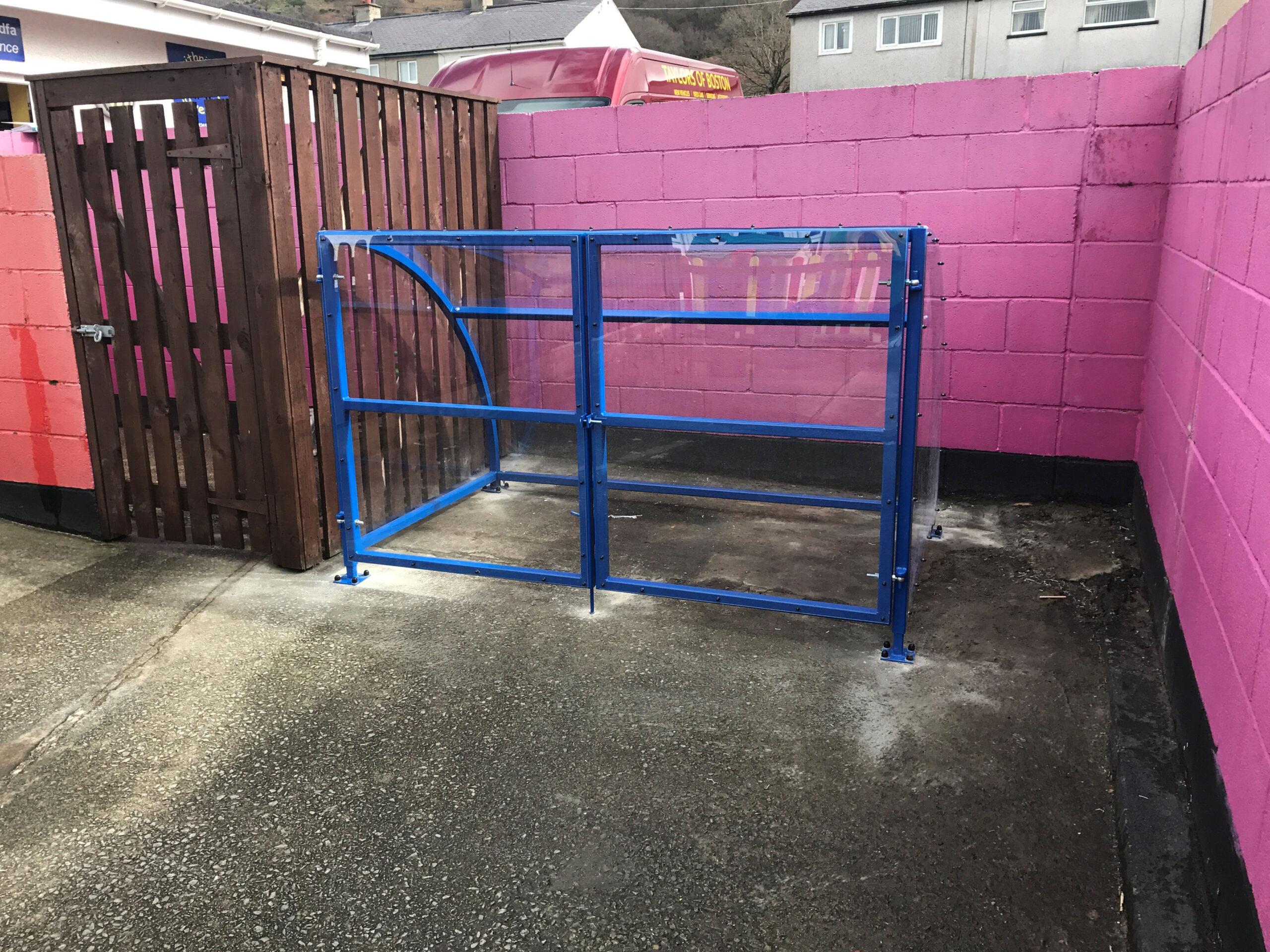 Meithrinfa Ogwen Cyf, Buggy Box - Able Canopies Ltd - Able Canopies