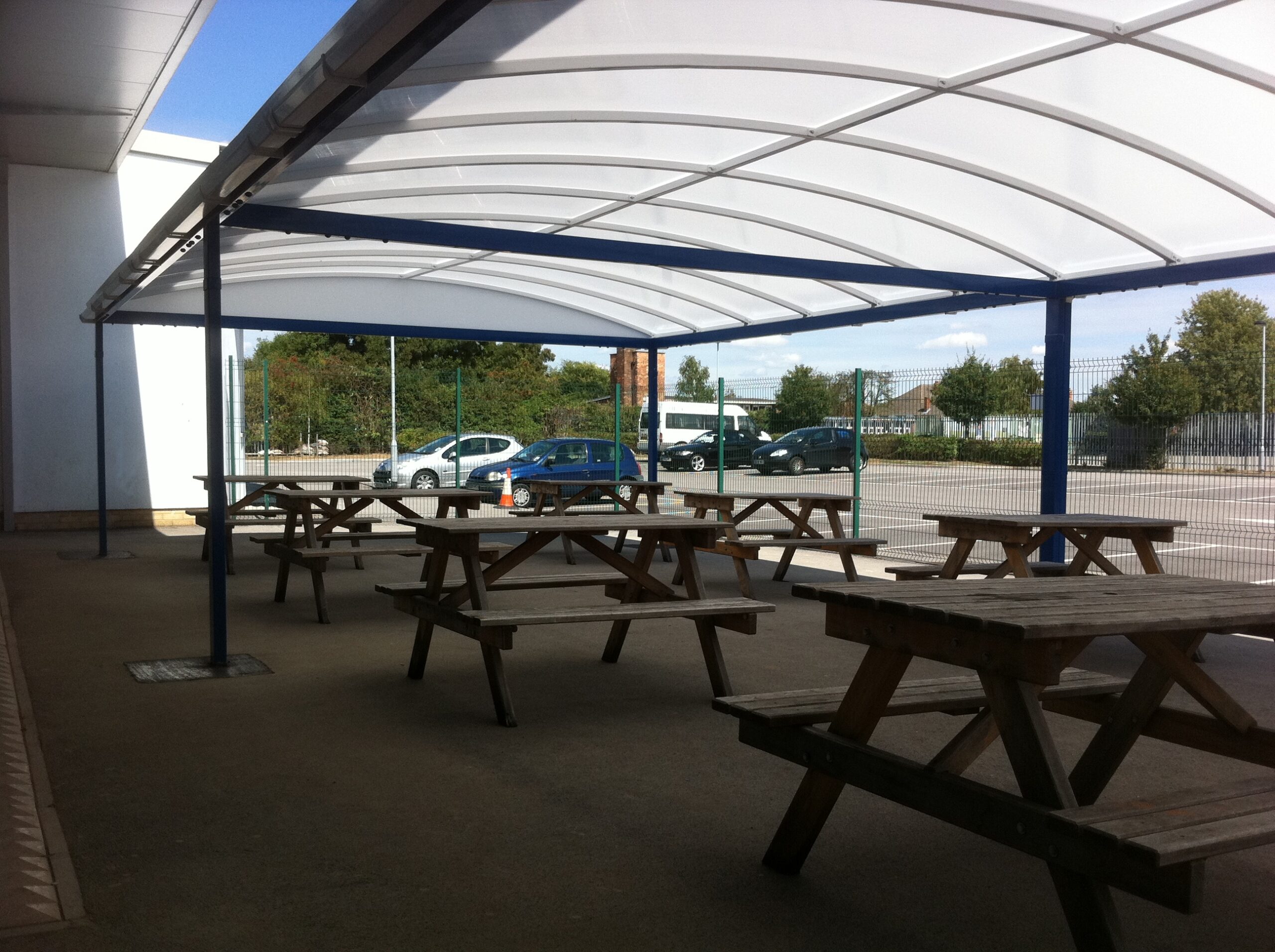 Merrill College Case Study | Free Standing Canopy | Canopies | UK ...