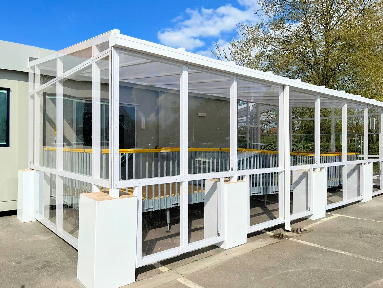 Musgrove Park Hospital | Health Care Canopy | Free Standing Canopy ...