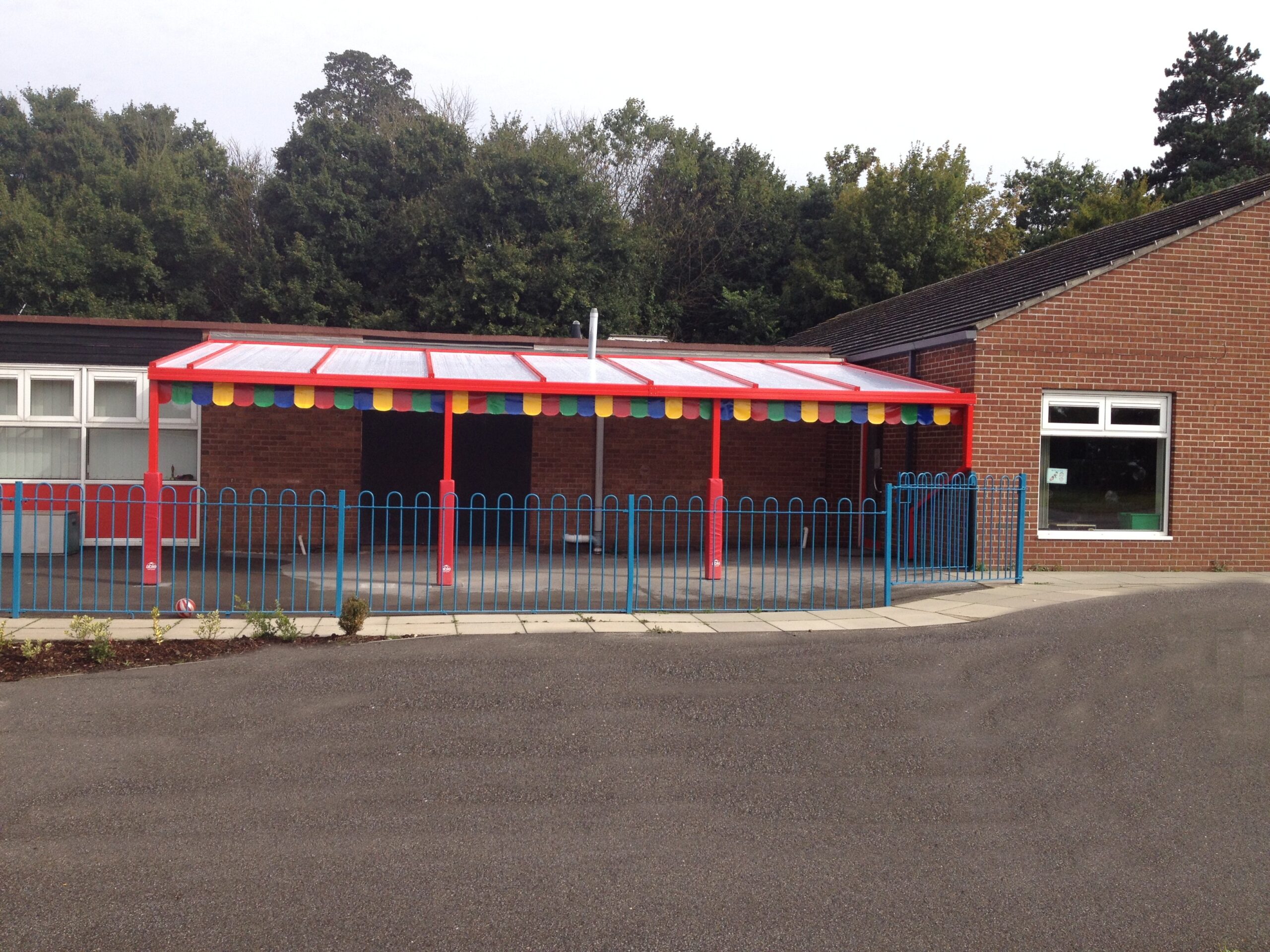 North Ferriby CE Primary School, North Ferriby - Wall Mounted Canopy ...