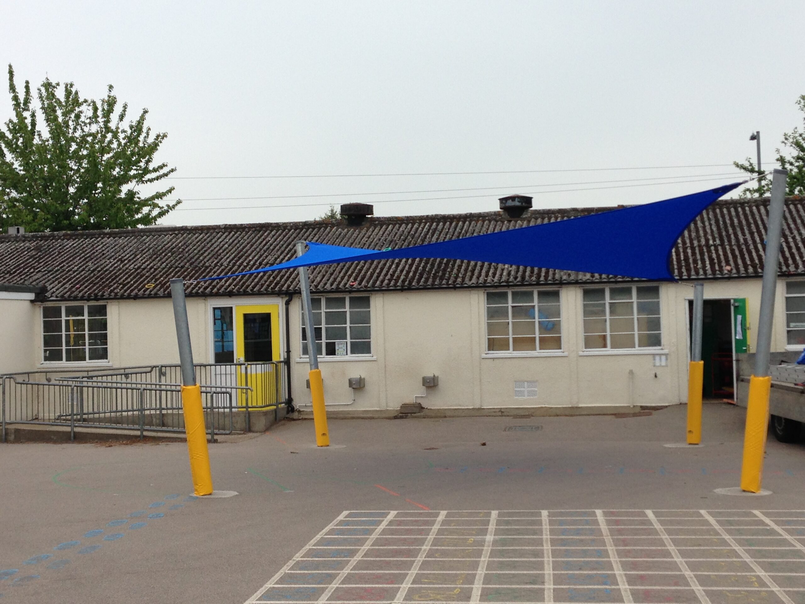 Sidegate Primary School, Ipswich - Shade Sails - Able Canopies
