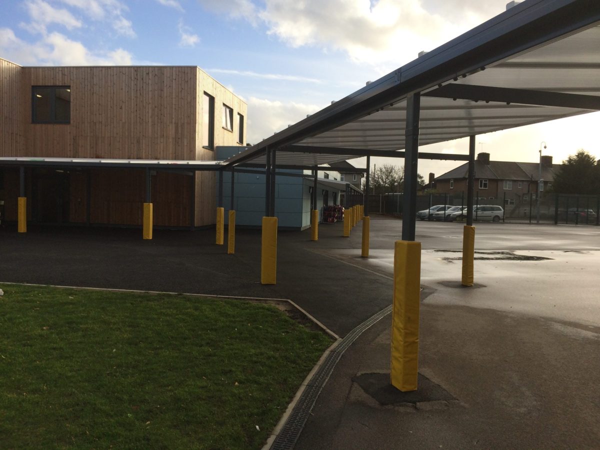 Roding Primary School, Dagenham - Free Standing Canopy - Able Canopies