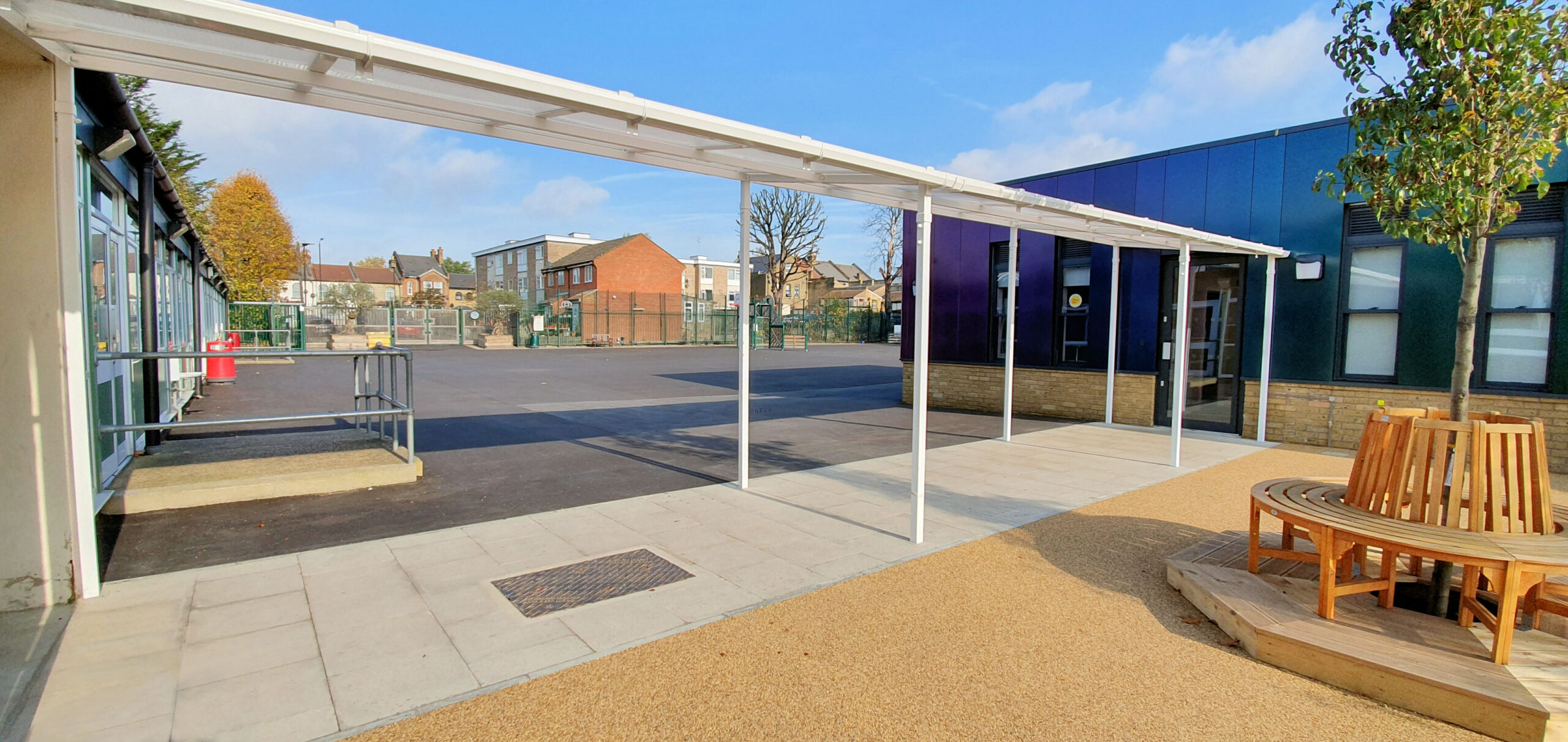 Selwyn Primary School, Free Standing Install - Able Canopies Ltd