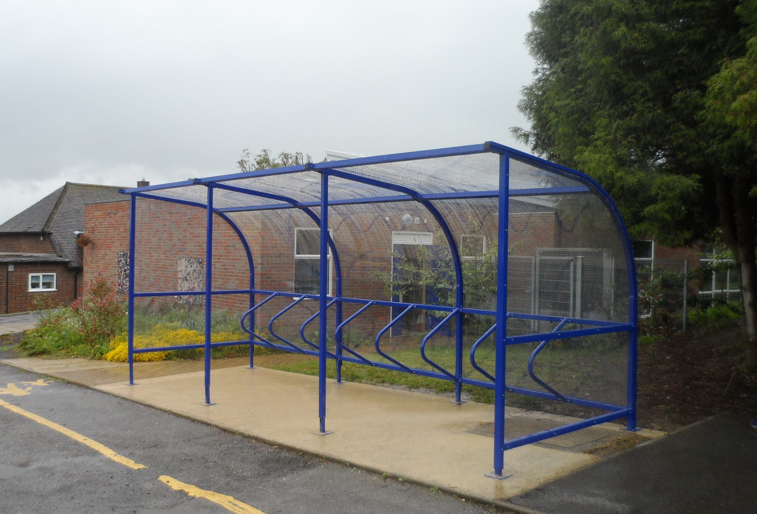 Sir John Lawes School, Hertfordshire - Cycle Shelter