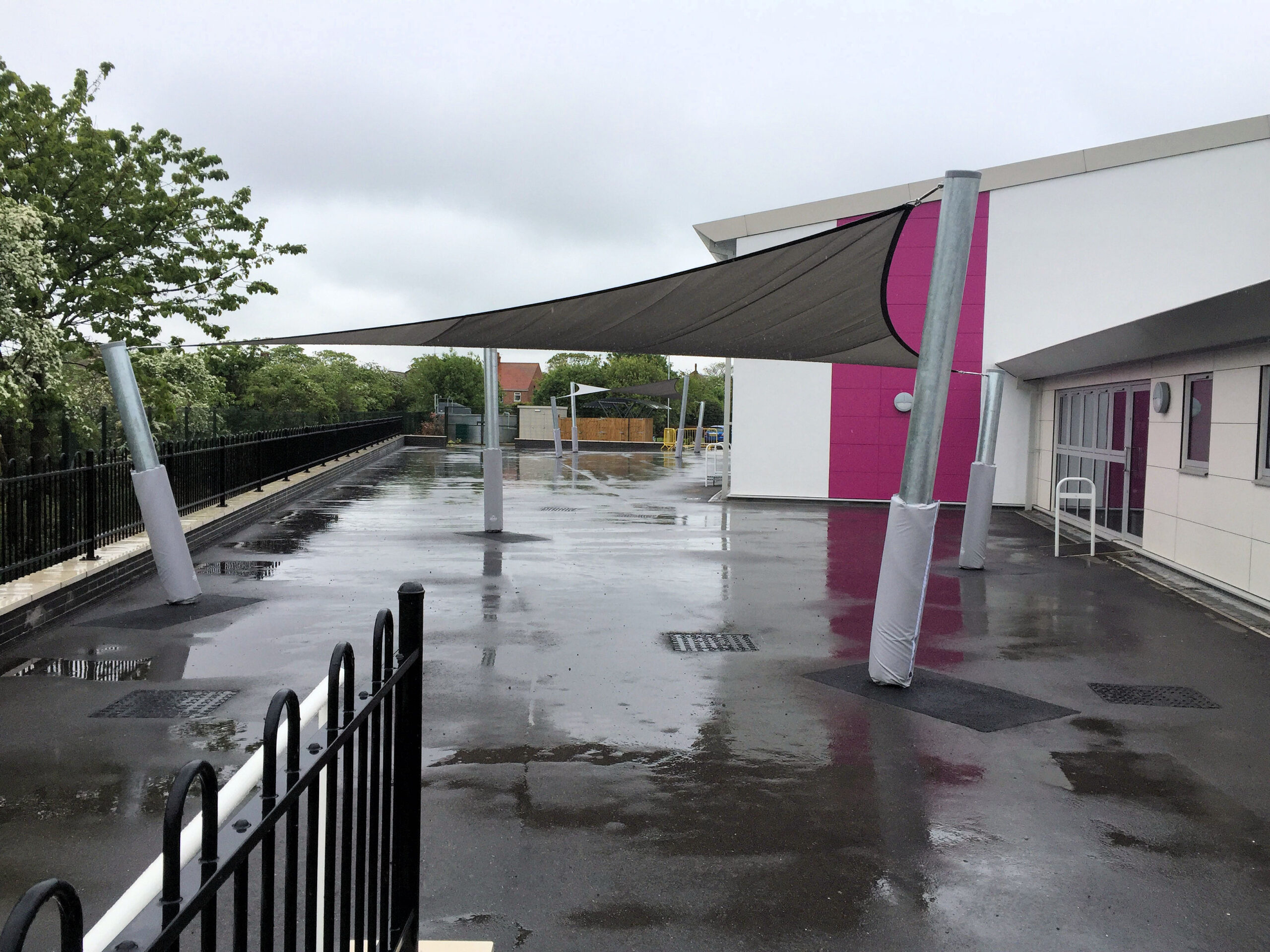 Skegness Primary Academy, Shade Sails - Able Canopies Ltd