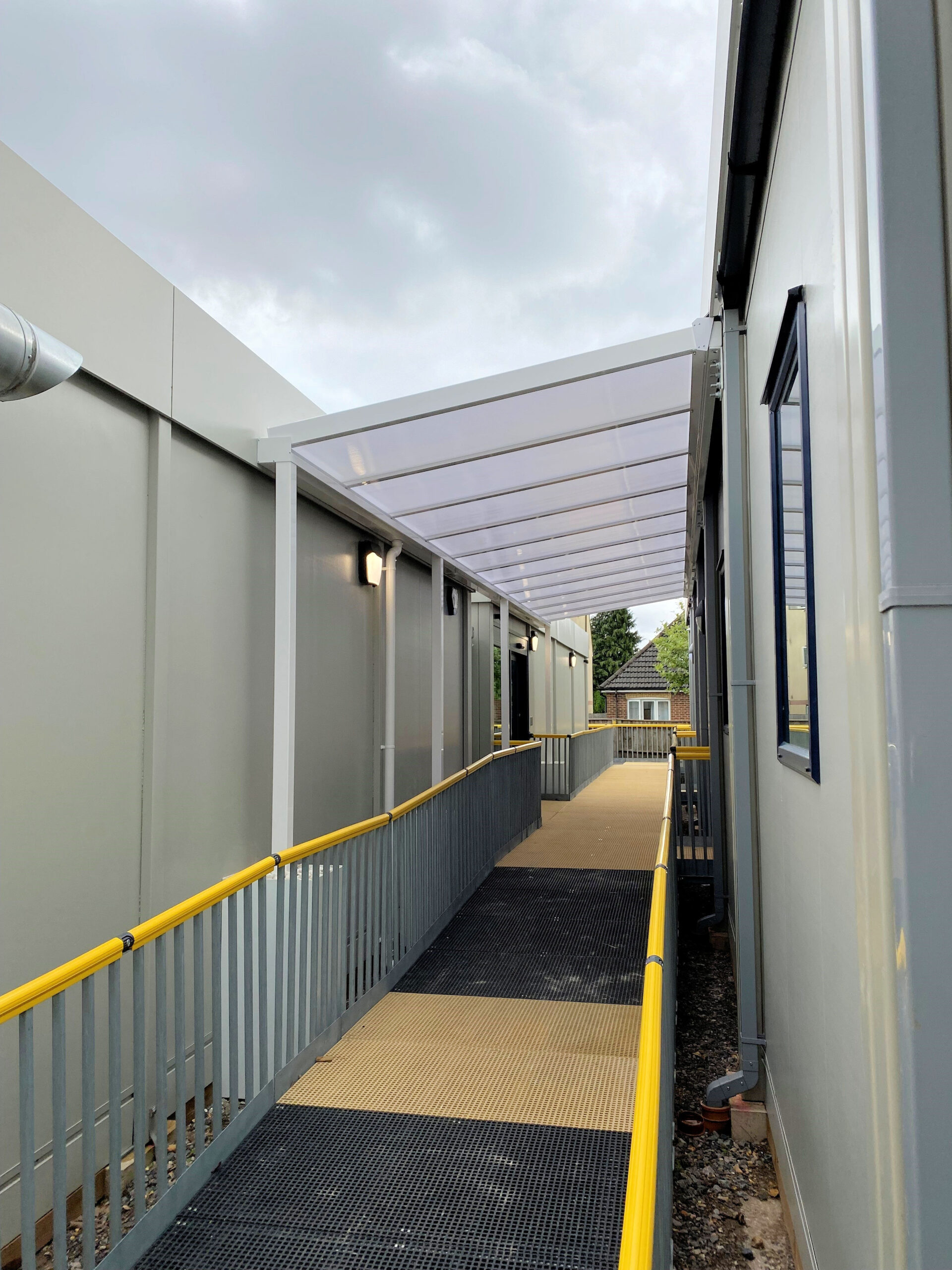 Southampton University Hospital | Wall Mounted Canopy - Able Canopies Ltd
