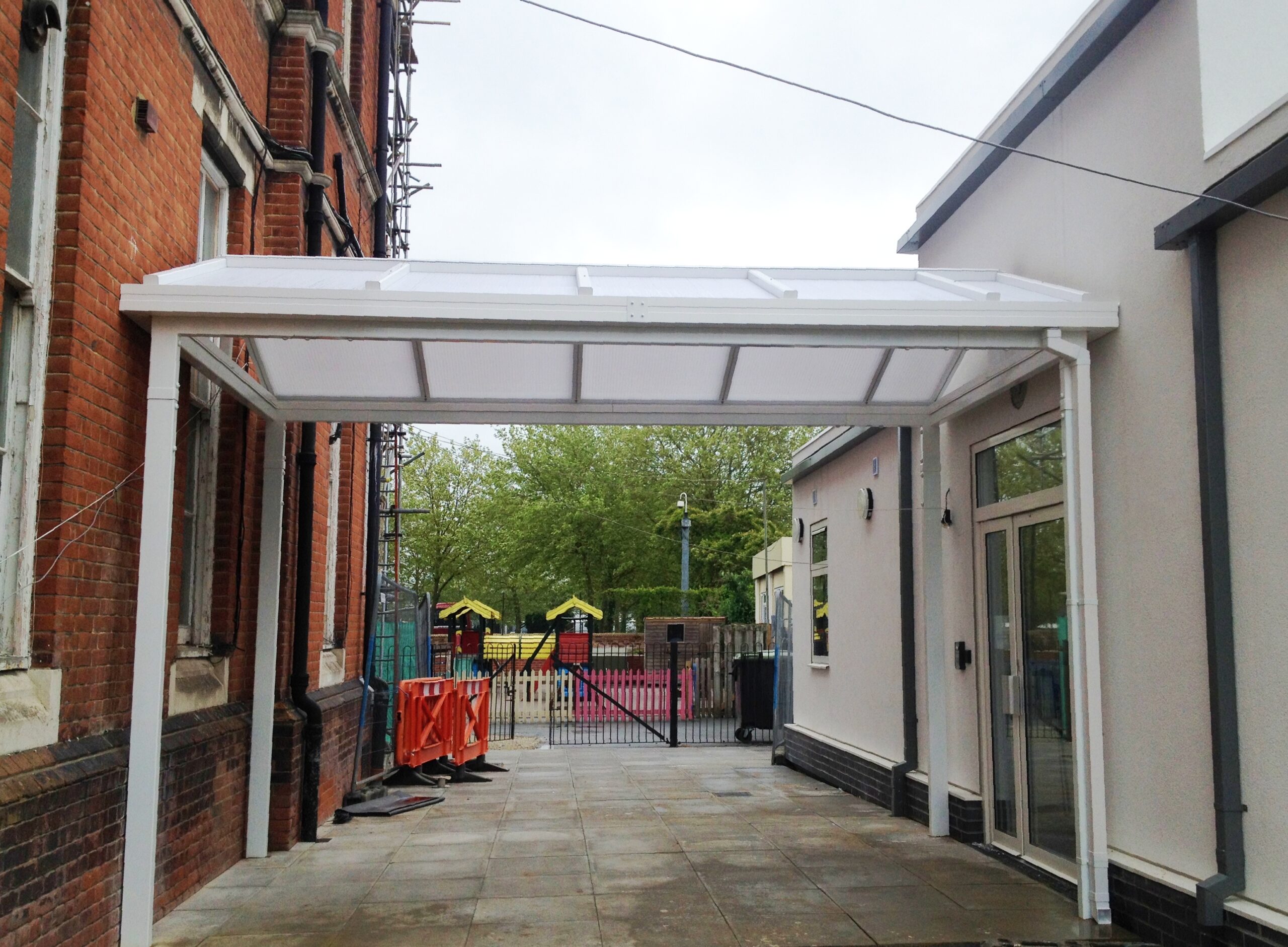St John's Primary School, Canterbury - Free Standing Canopy - Able ...