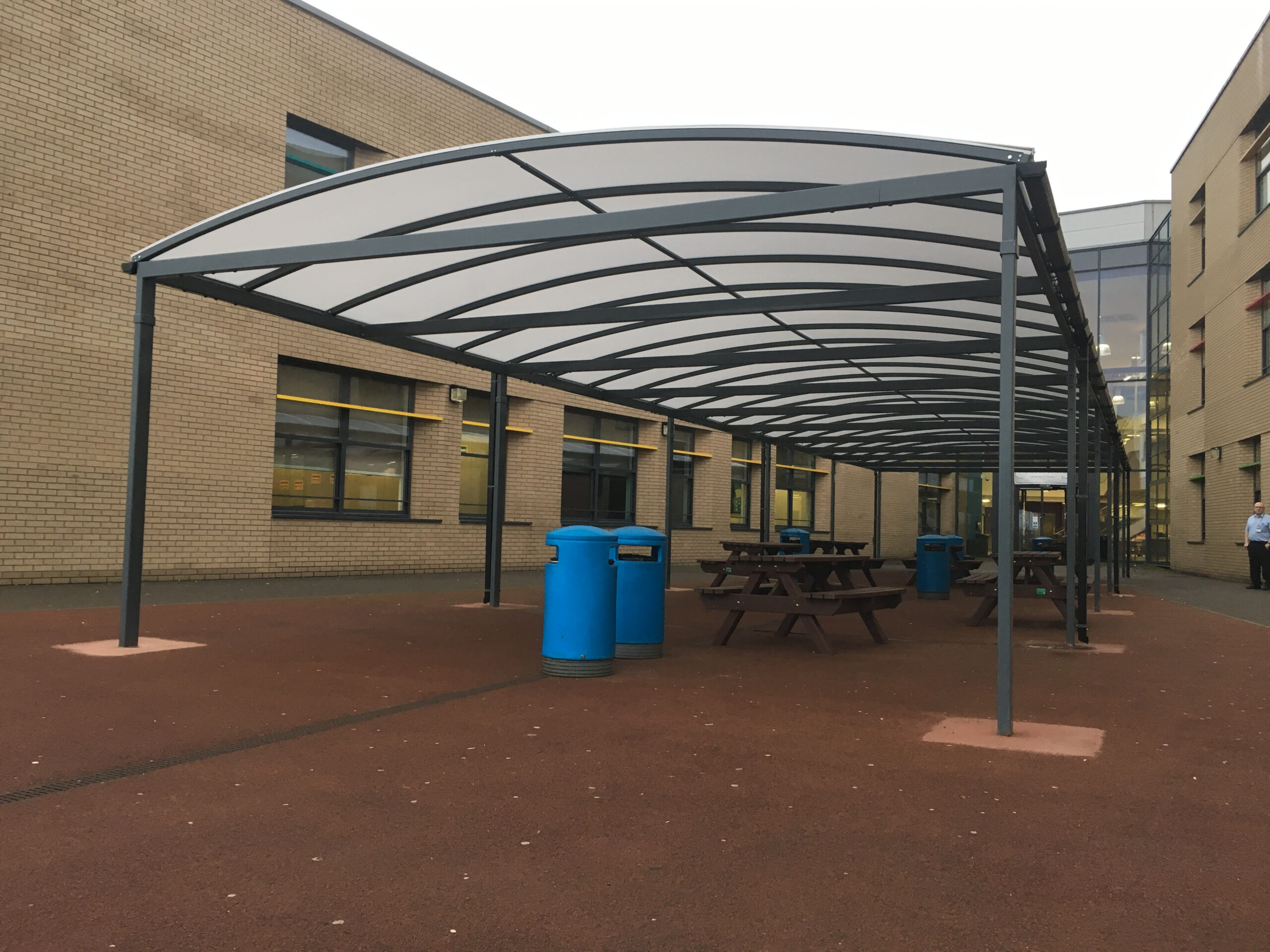 St Peters Academy, Free Standing Canopy - Able Canopies Ltd